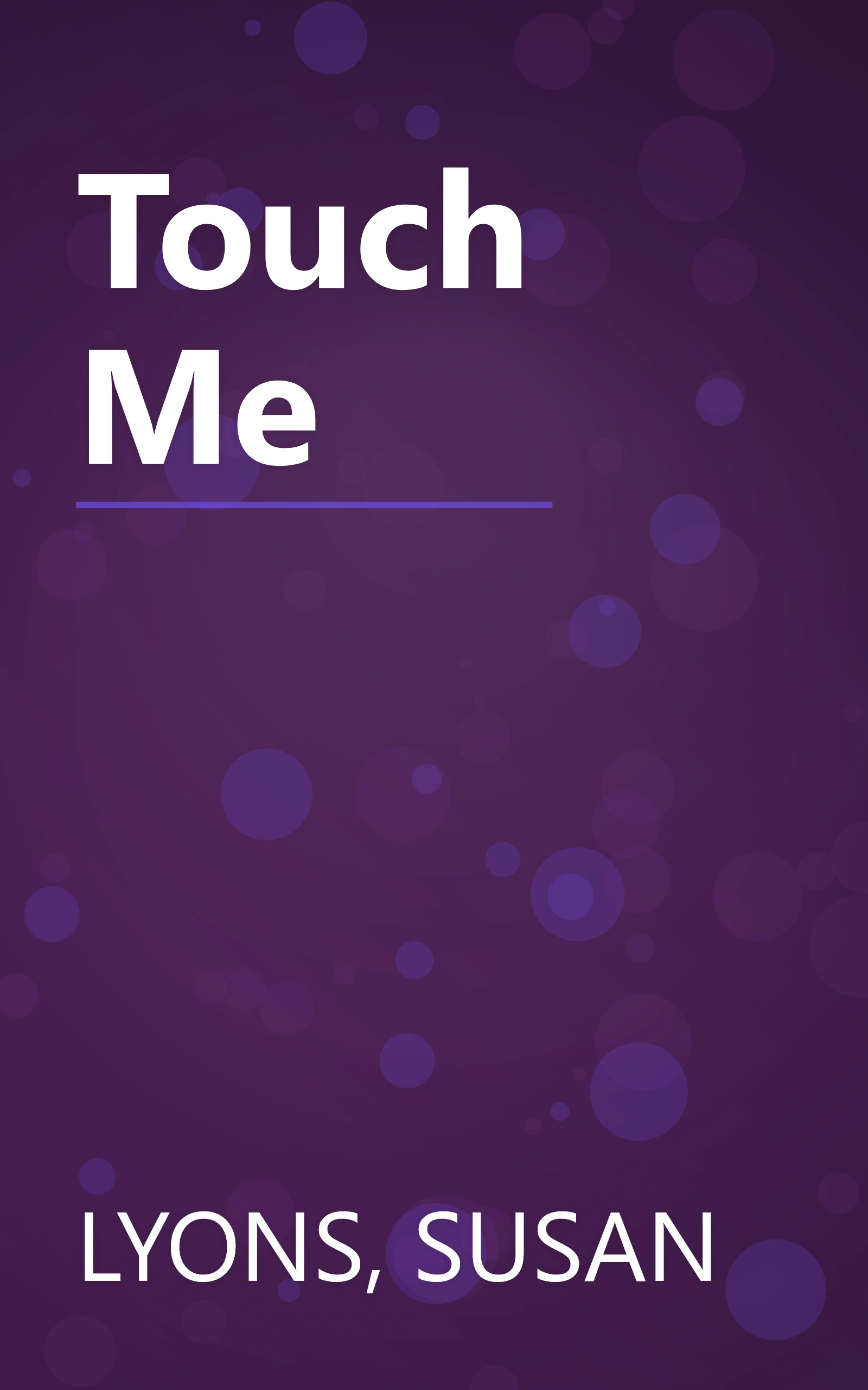 Touch Me book cover