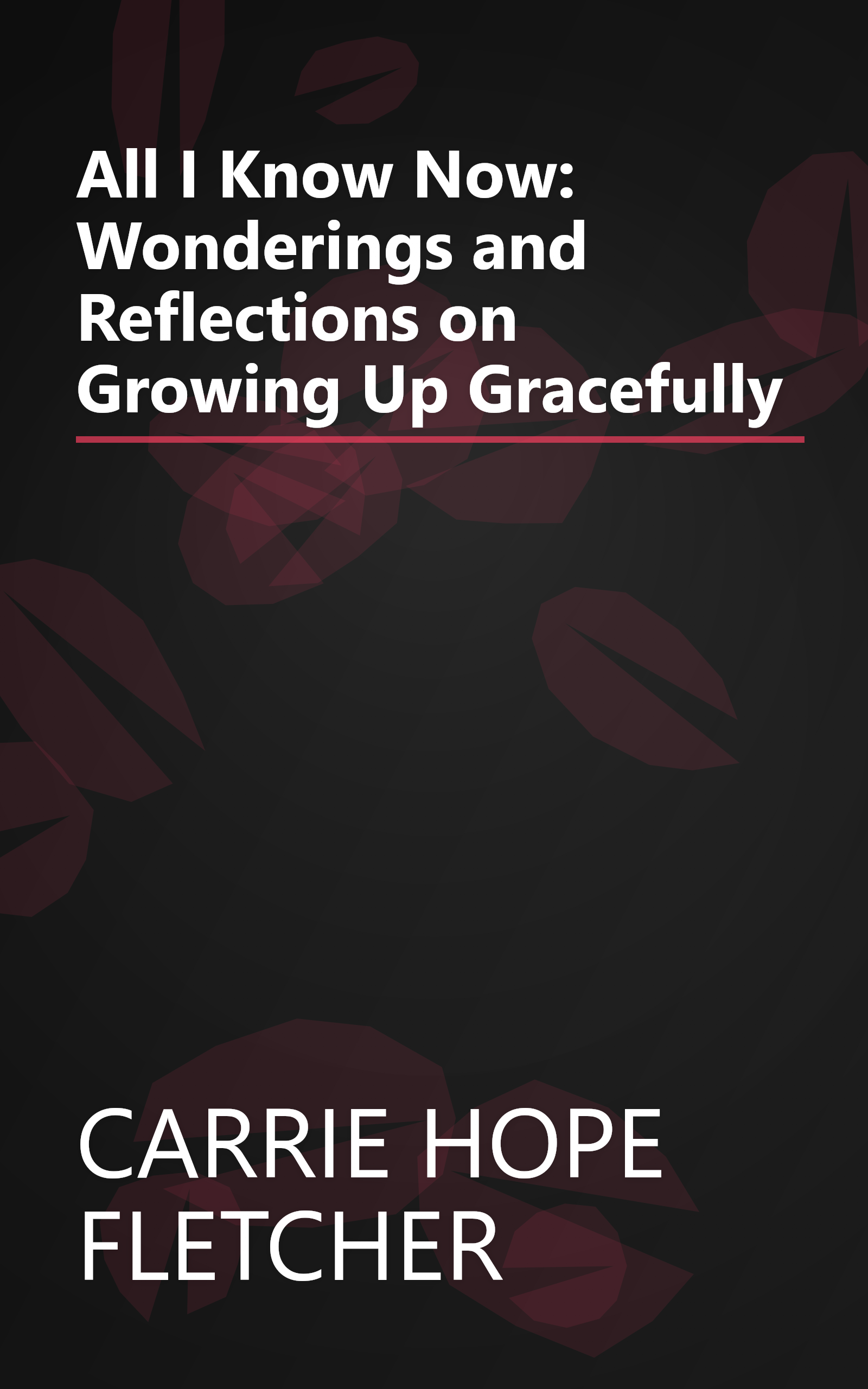 All I Know Now: Wonderings and Reflections on Growing Up Gracefully book cover