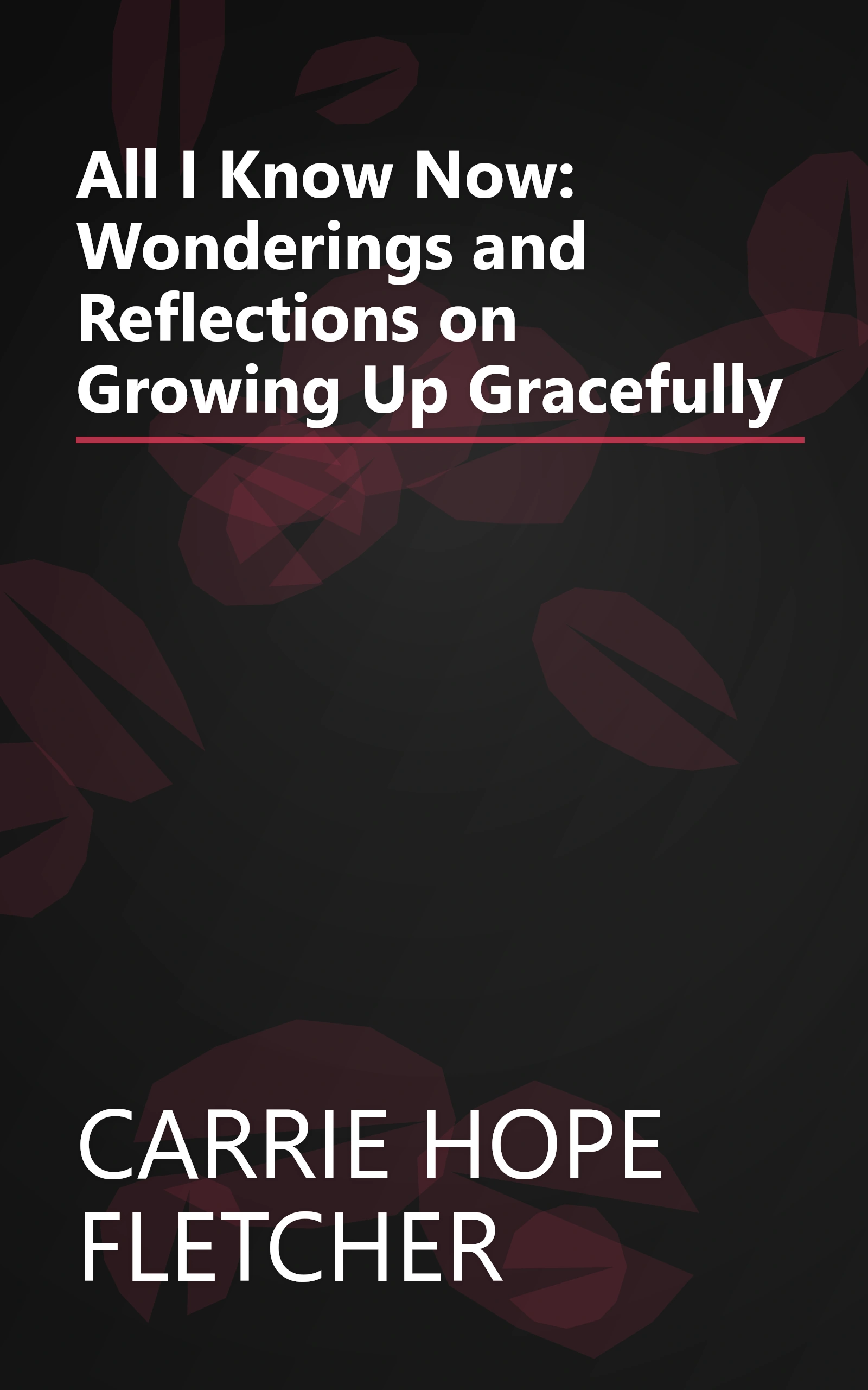 All I Know Now: Wonderings and Reflections on Growing Up Gracefully book cover