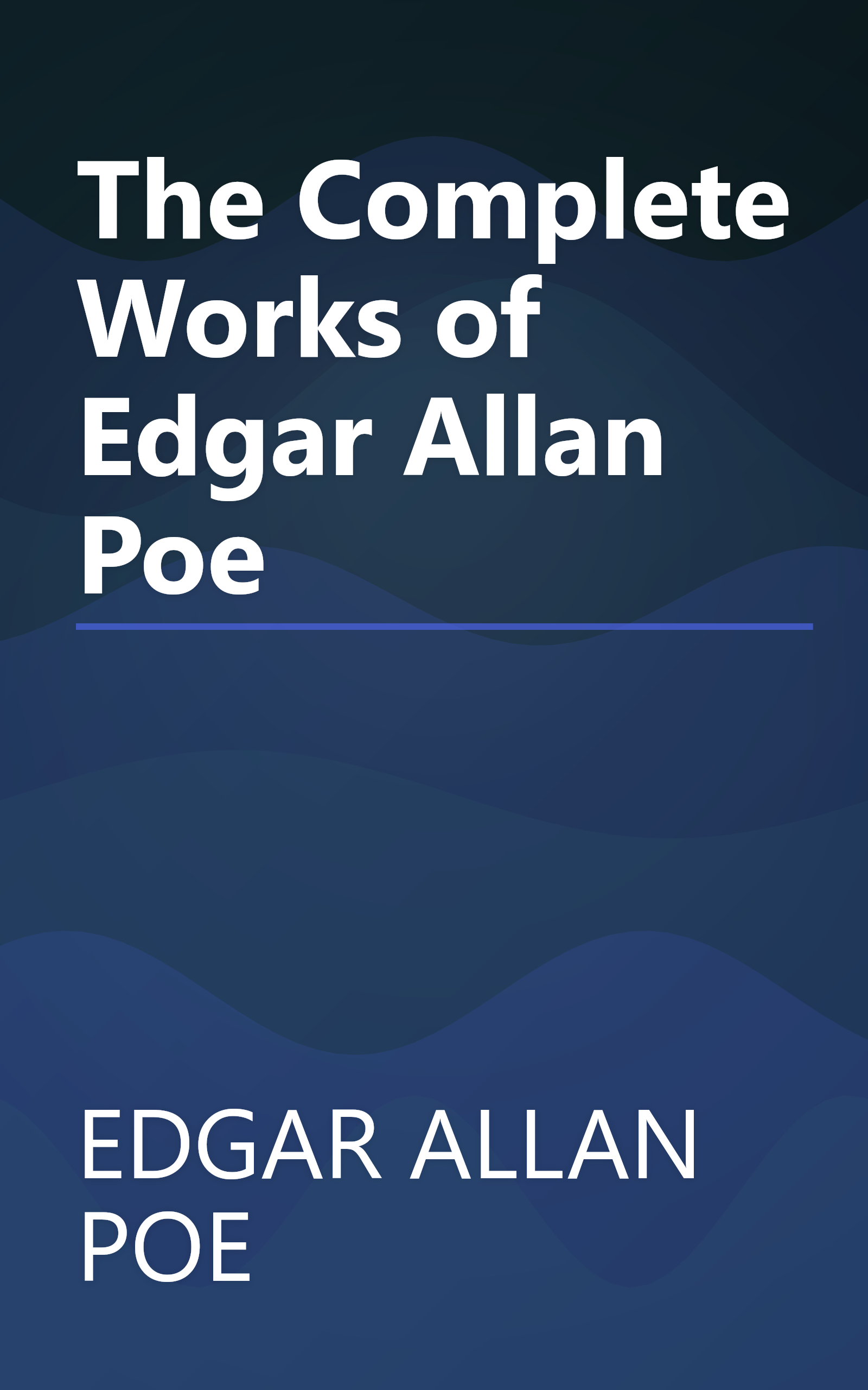 The Complete Works of Edgar Allan Poe book cover