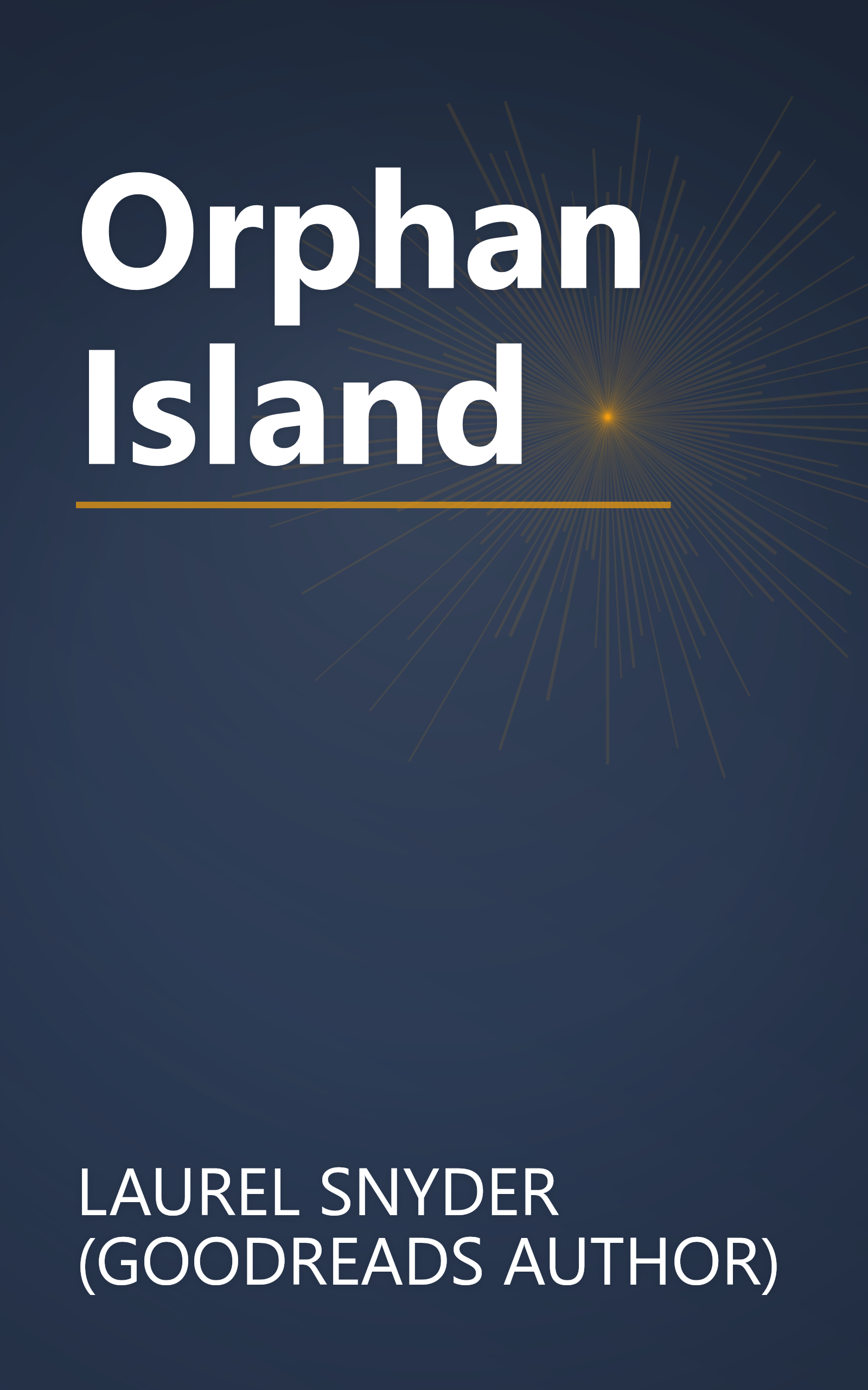 Orphan Island book cover