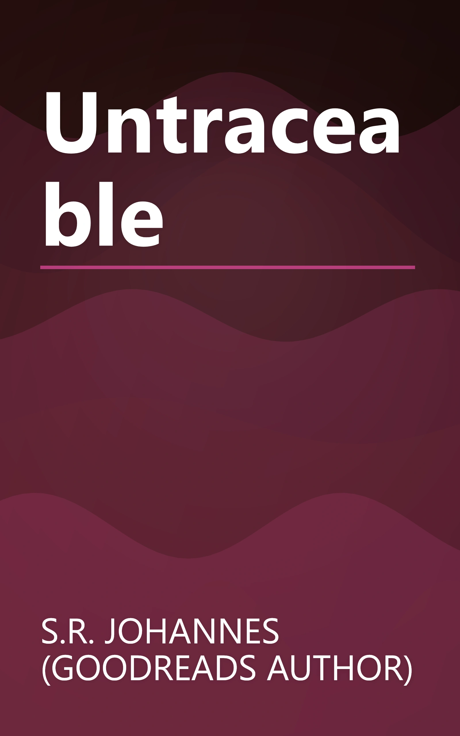 Untraceable book cover