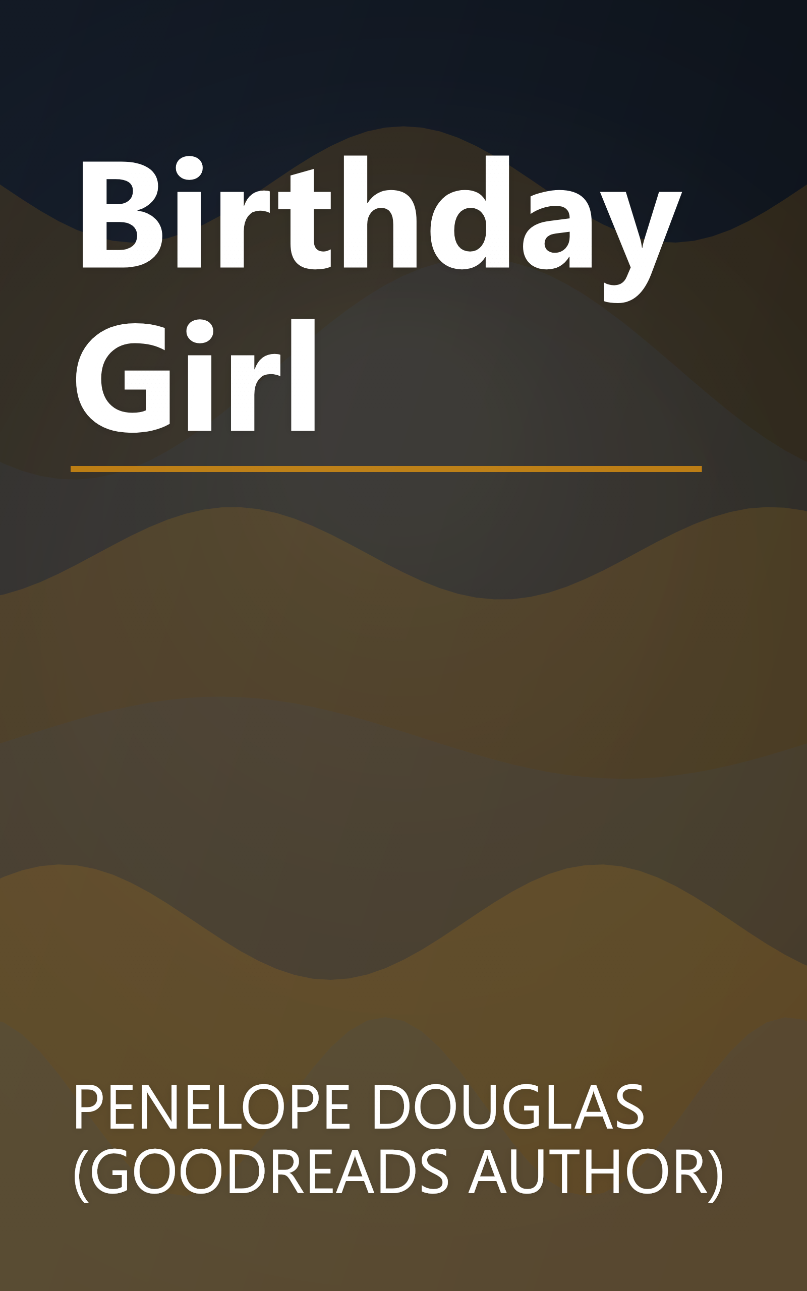 Birthday Girl book cover