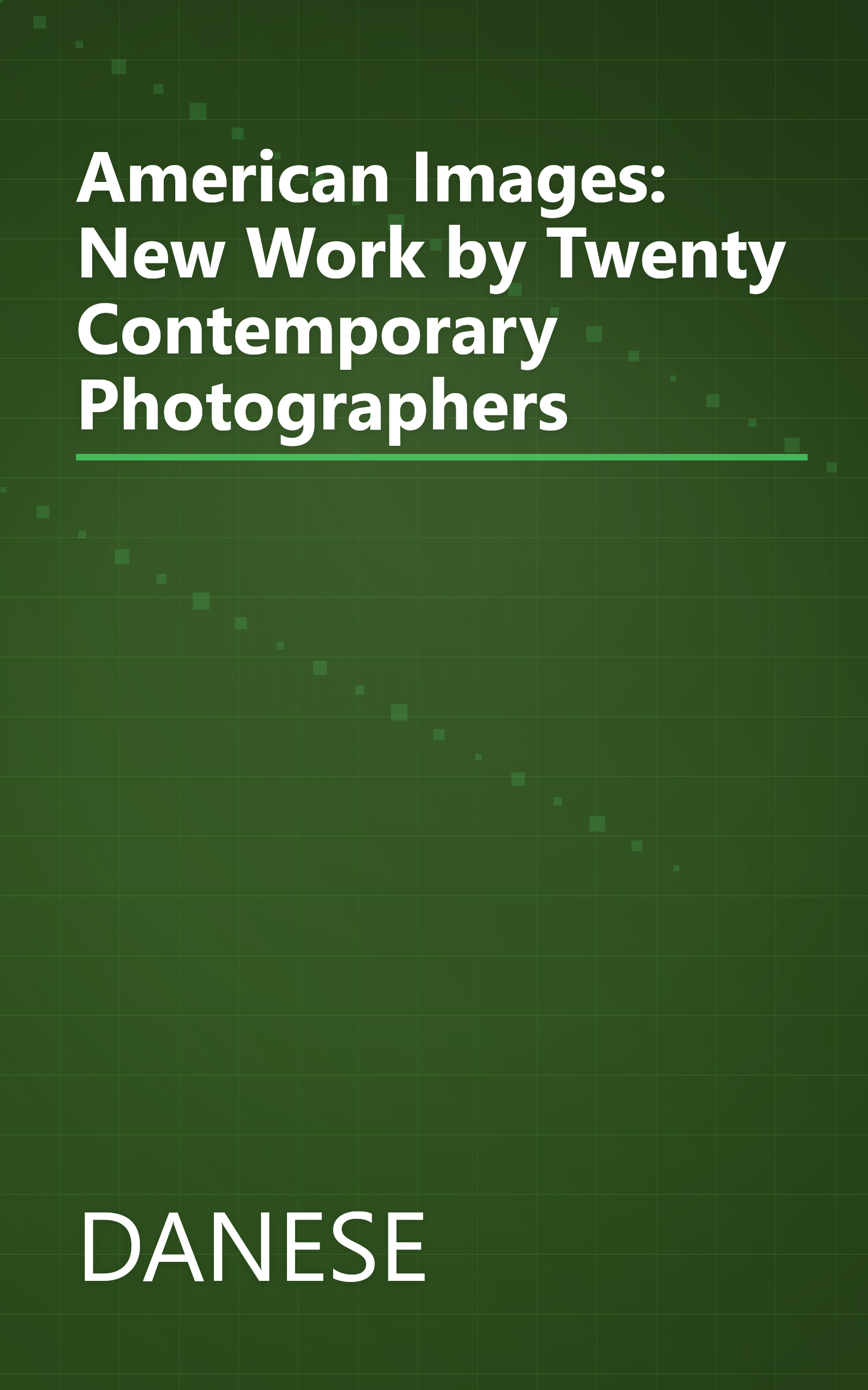 American Images: New Work by Twenty Contemporary Photographers book cover