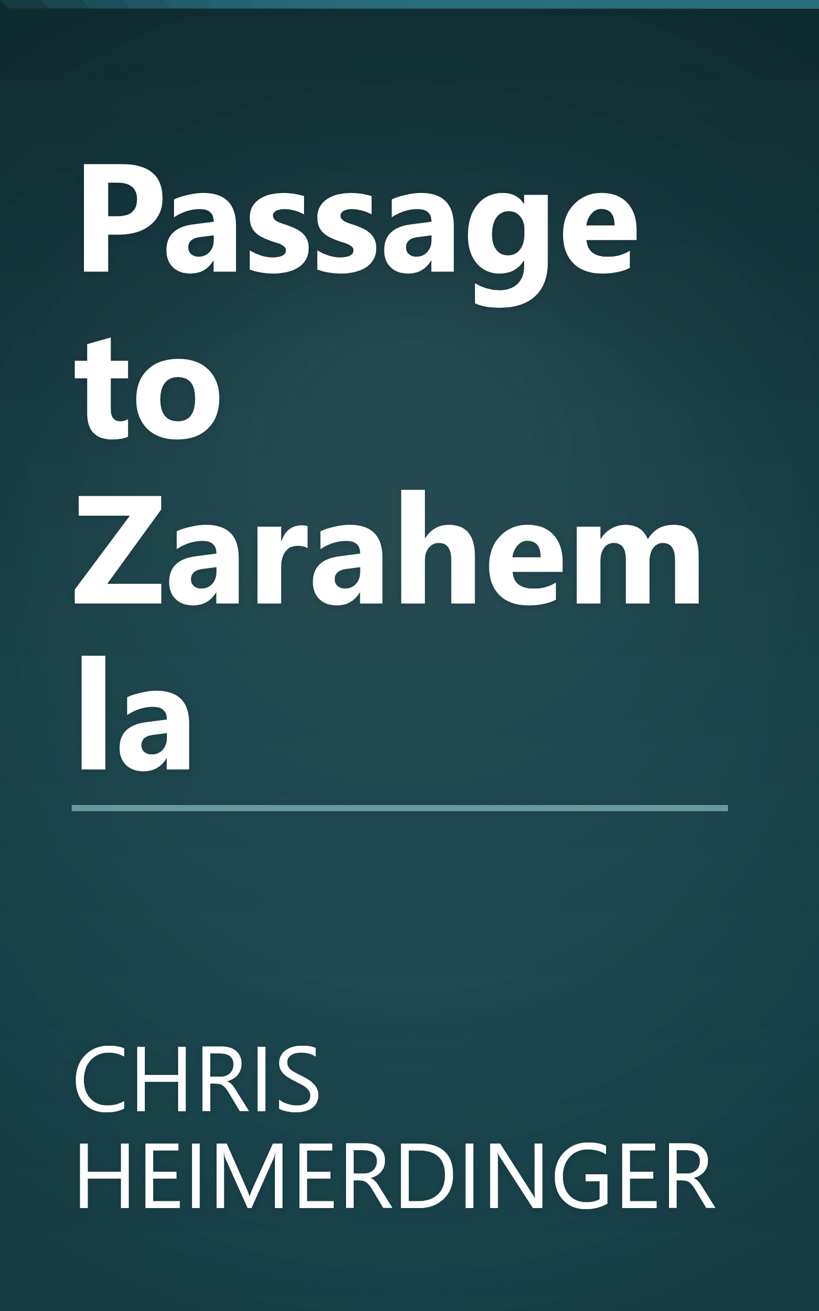 Passage to Zarahemla book cover
