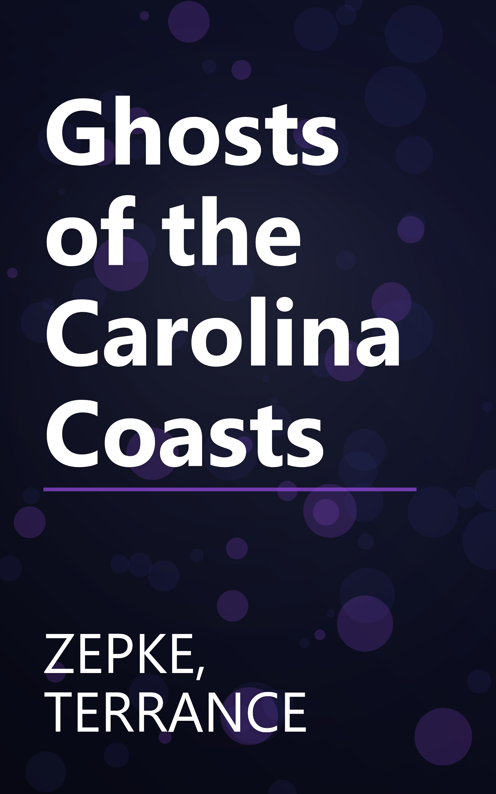 Ghosts of the Carolina Coasts book cover