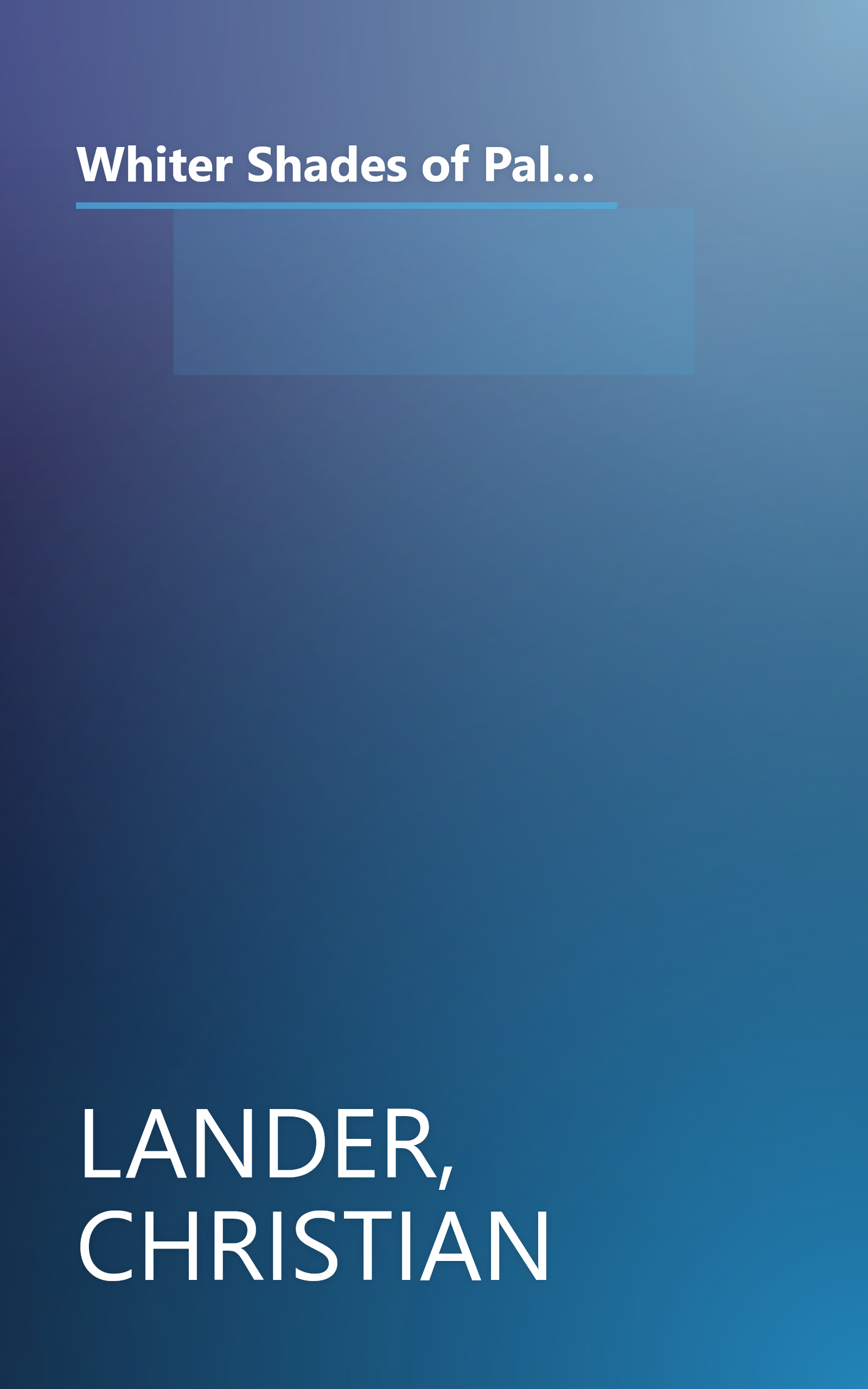 Whiter Shades of Pale: The Stuff White People Like, Coast to Coast, from Seattle's Sweaters to Maine's Microbrews book cover