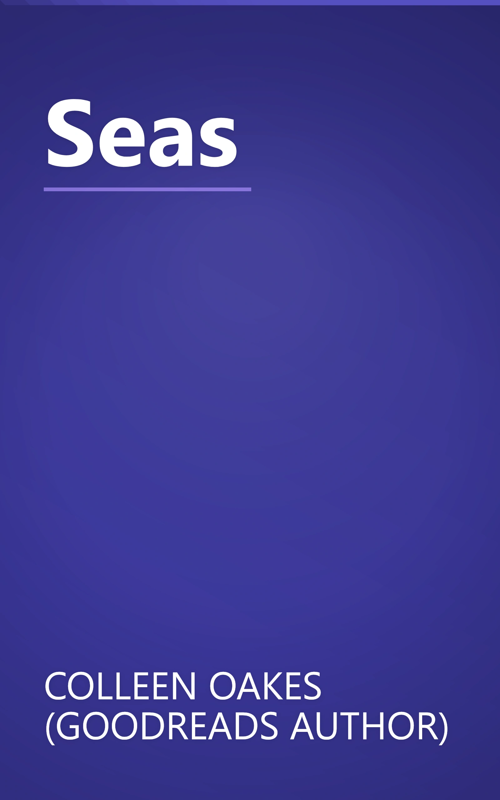 Seas book cover
