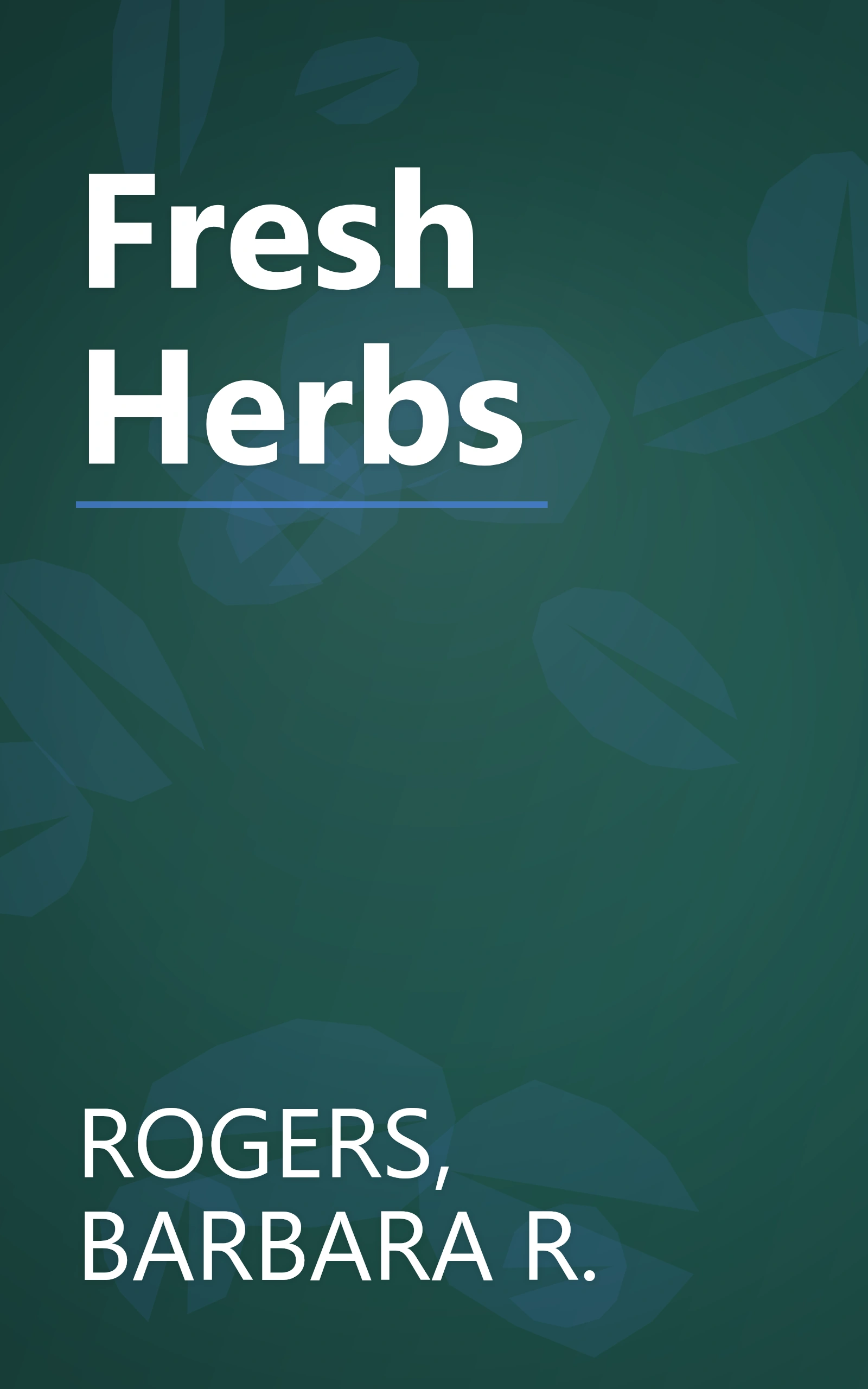 Fresh Herbs book cover