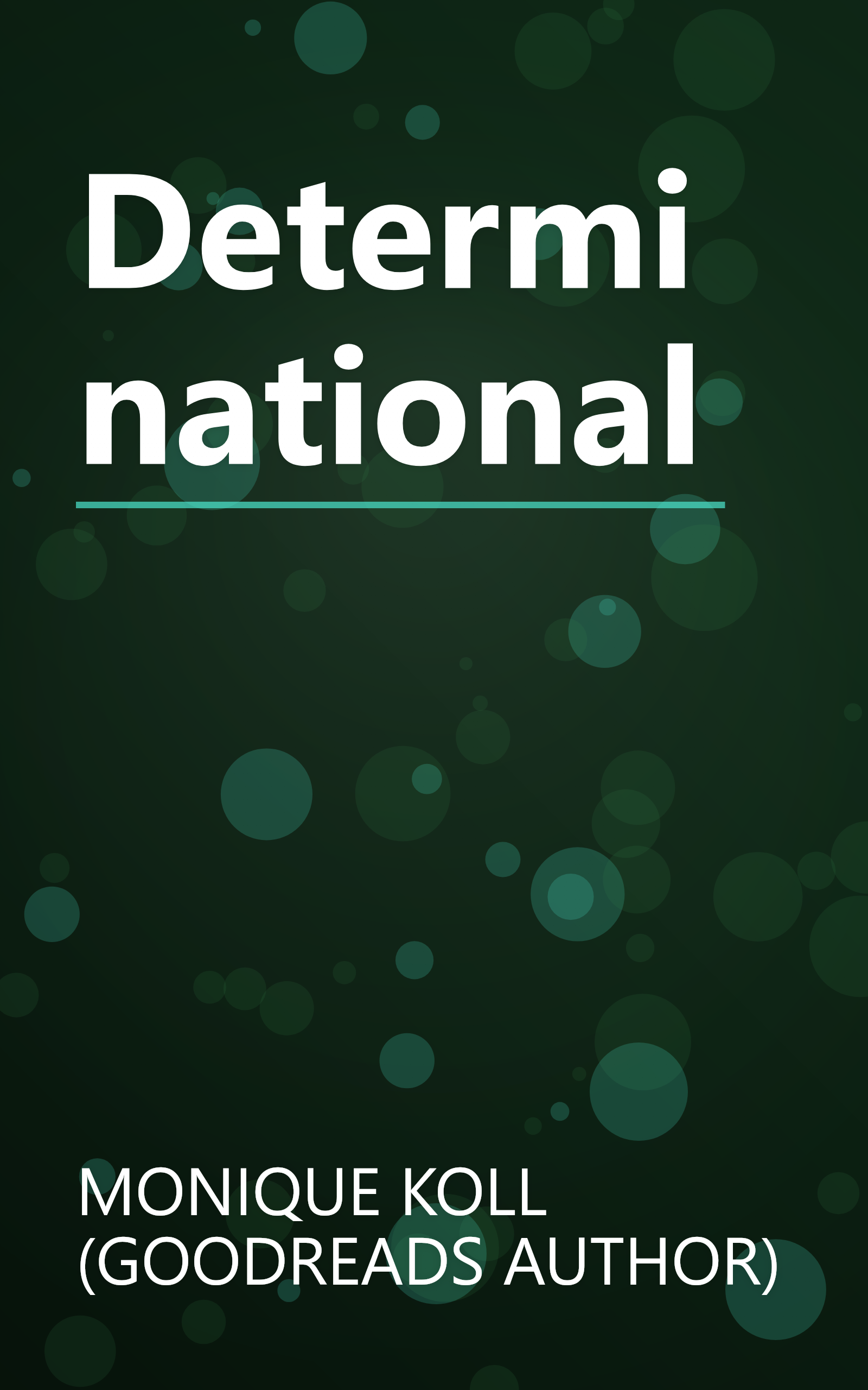 Determinational book cover