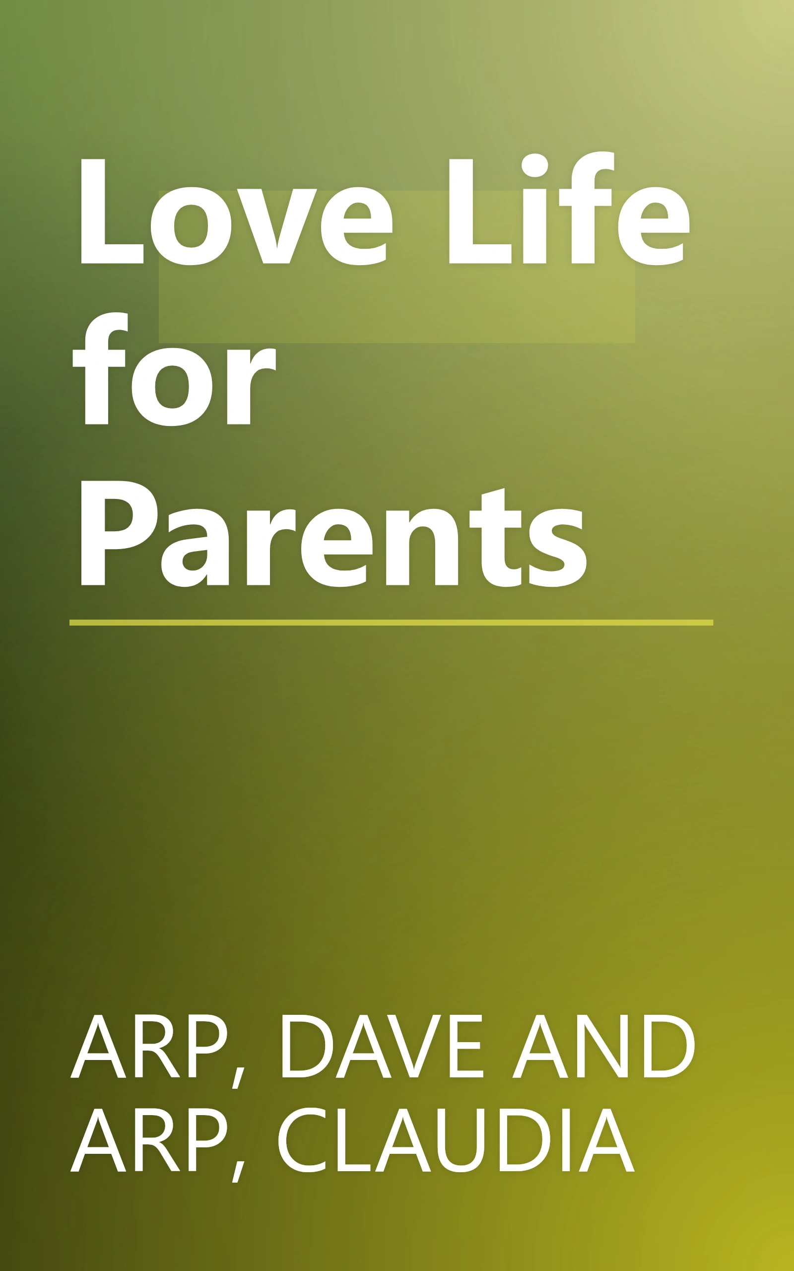 Love Life for Parents book cover