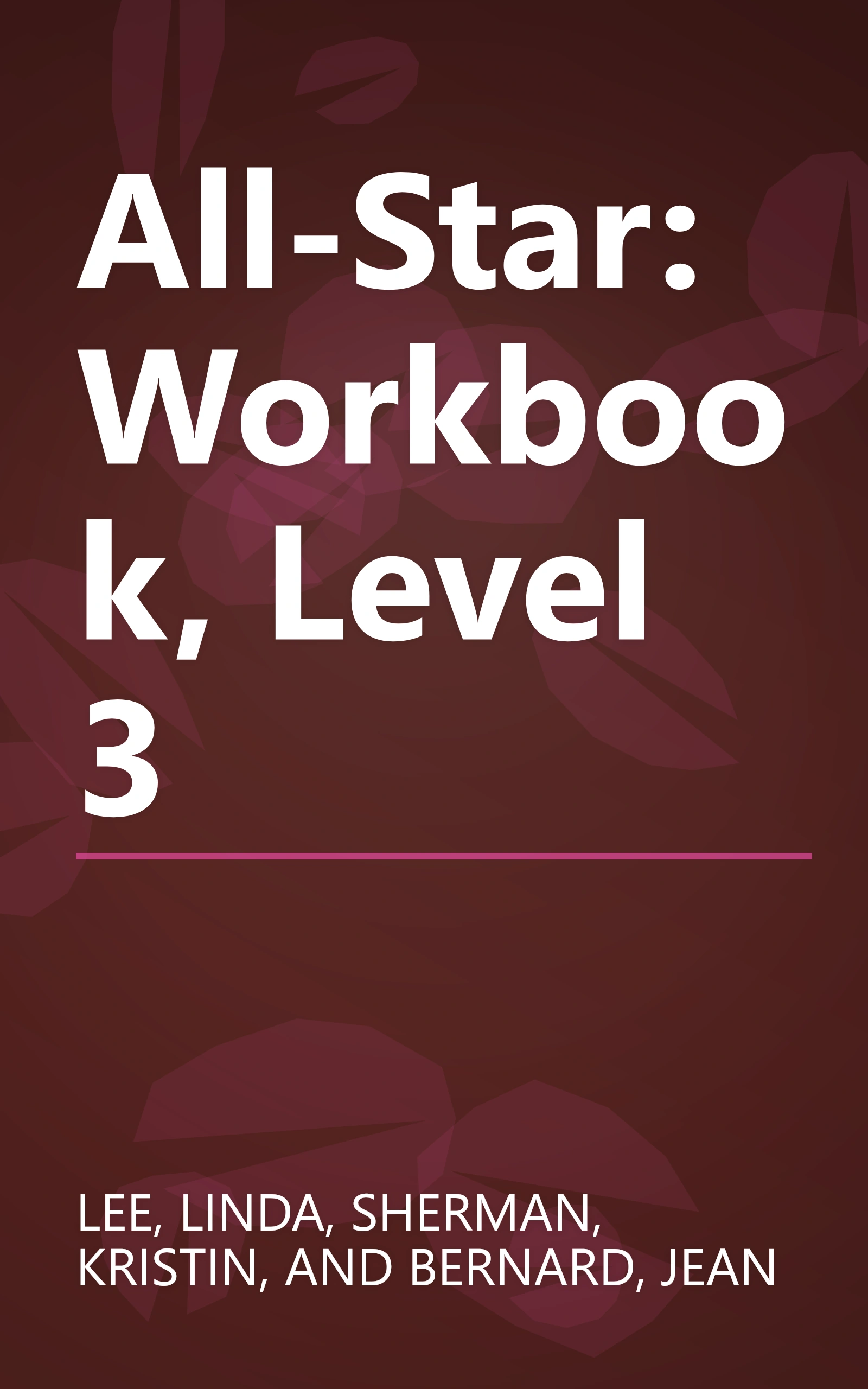 All-Star: Workbook, Level 3 book cover
