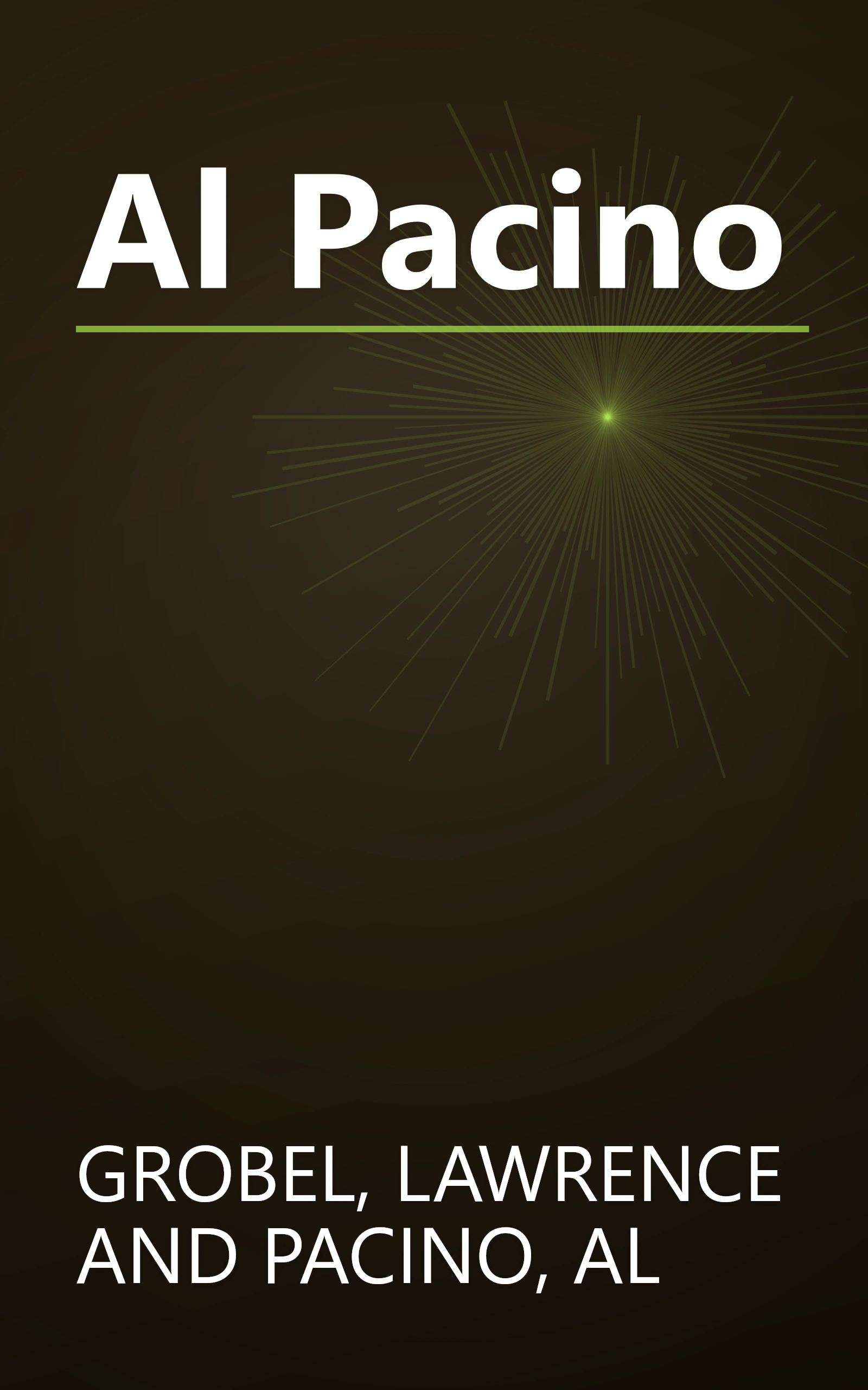 Al Pacino book cover