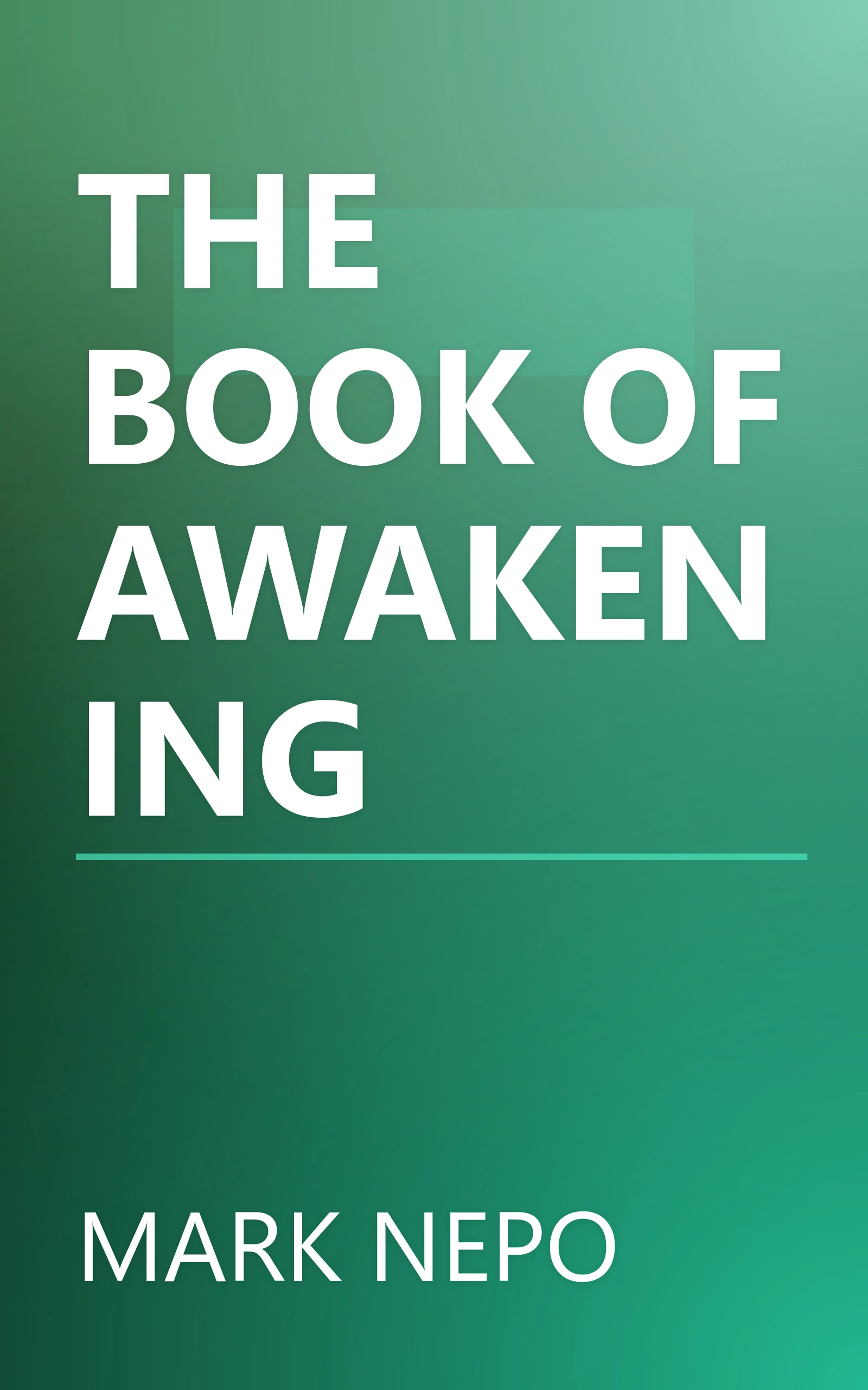 THE BOOK OF AWAKENING book cover