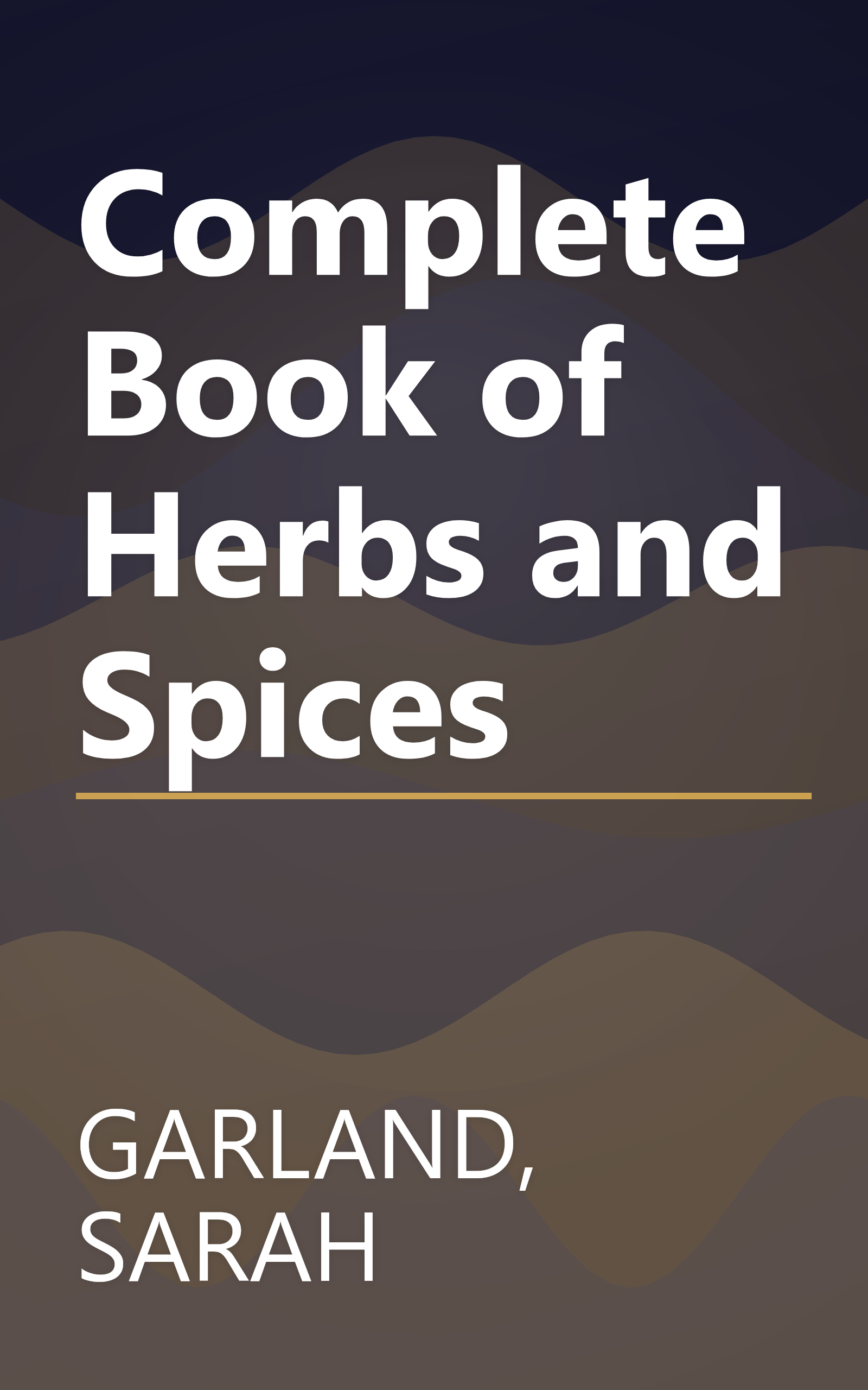 Complete Book of Herbs and Spices book cover