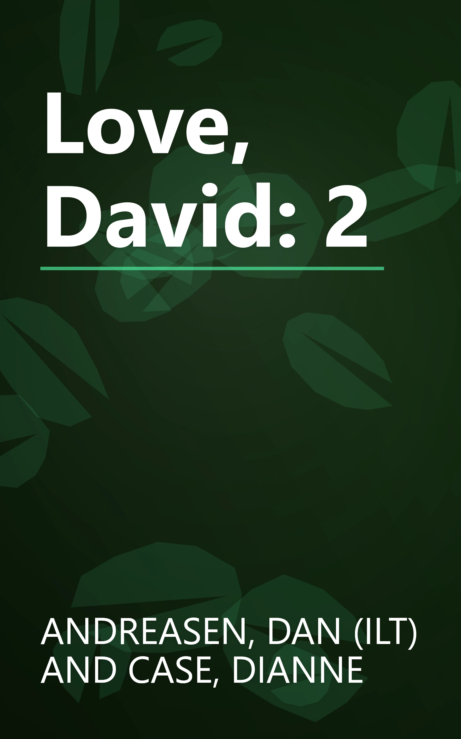 Love, David: 2 book cover