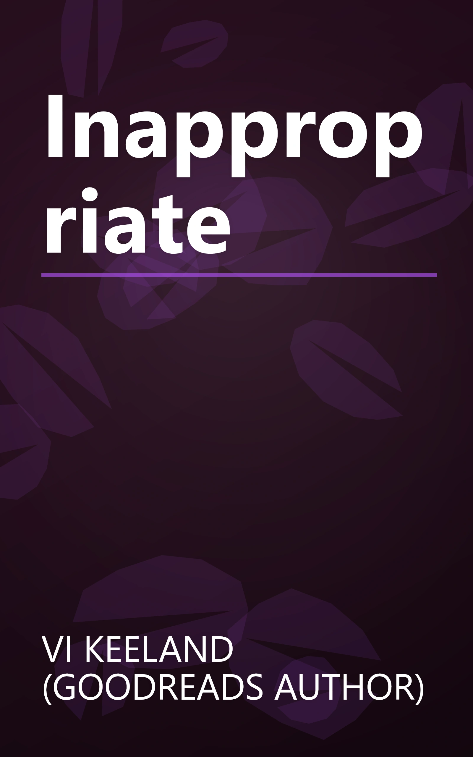 Inappropriate book cover