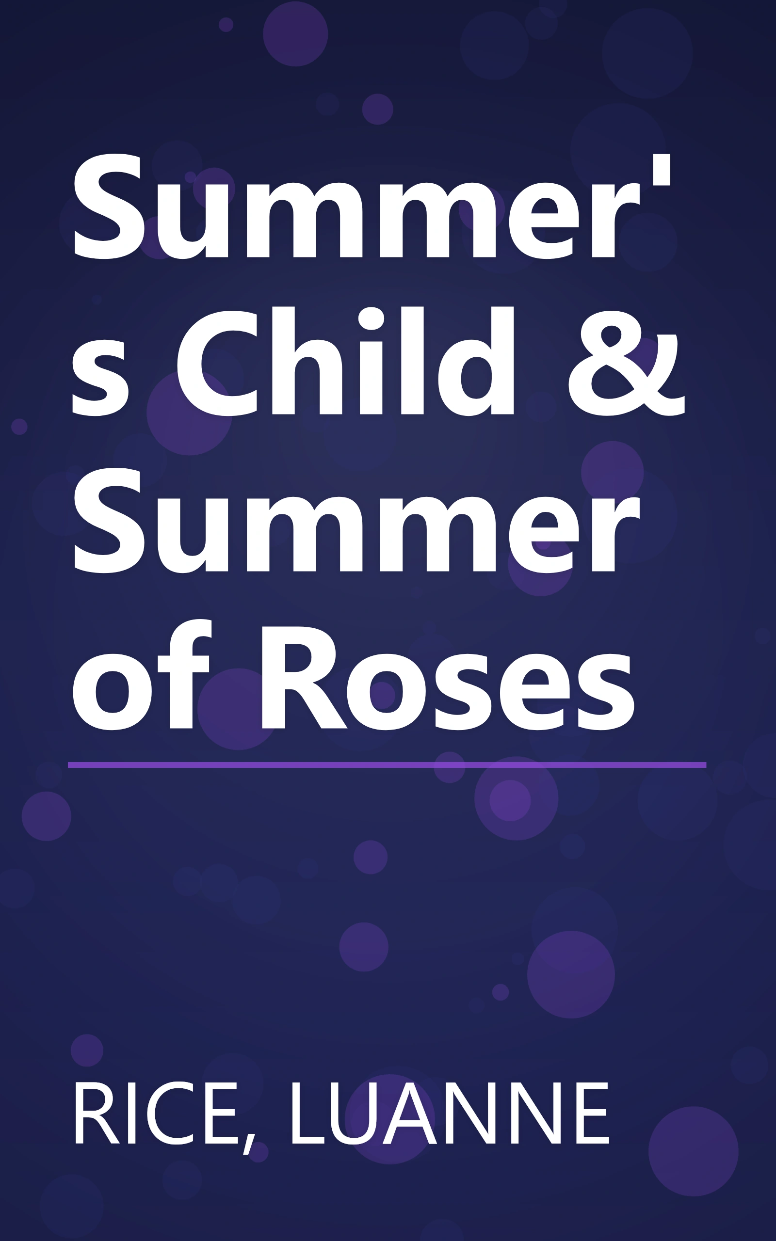 Summer's Child & Summer of Roses book cover