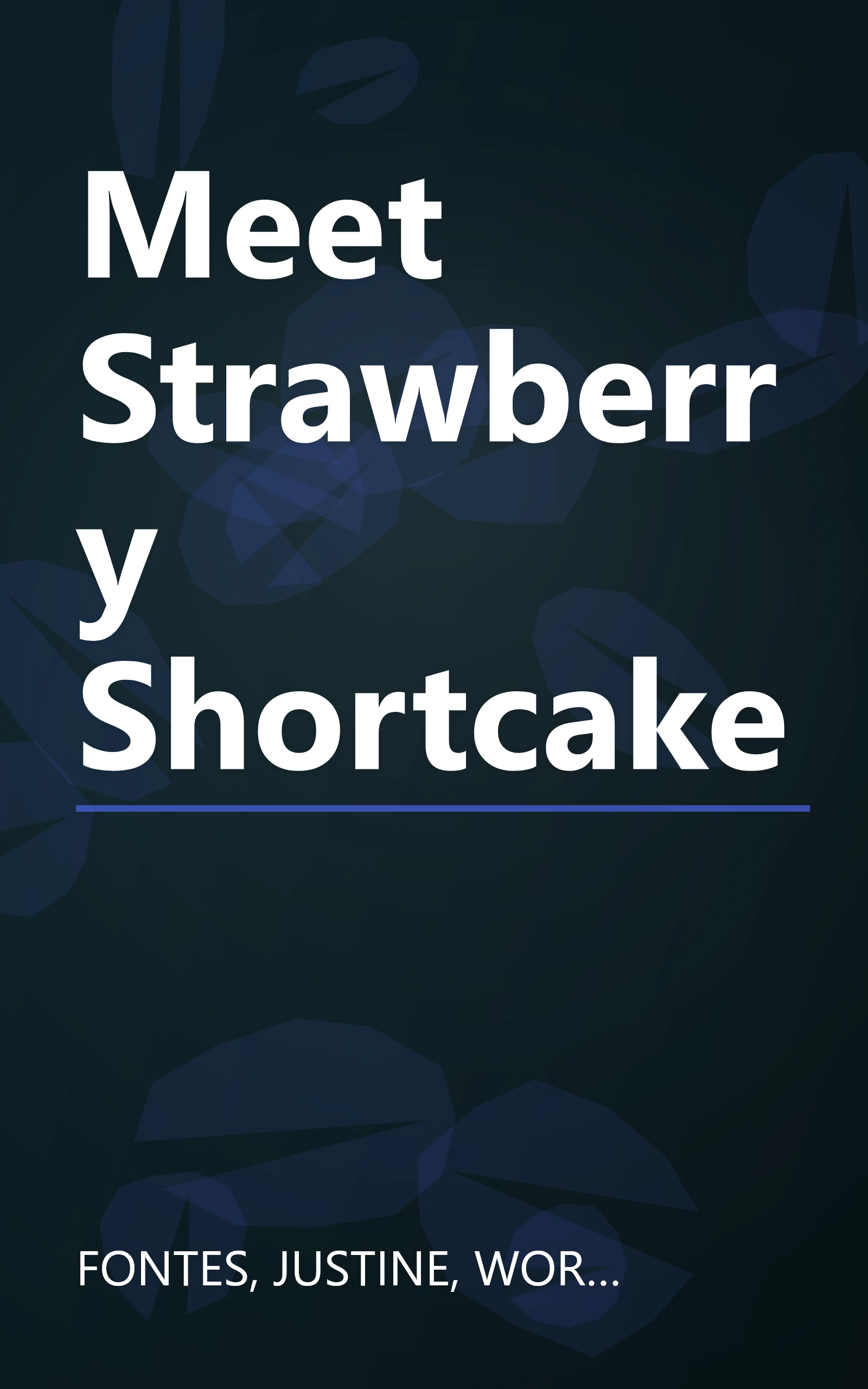 Meet Strawberry Shortcake book cover