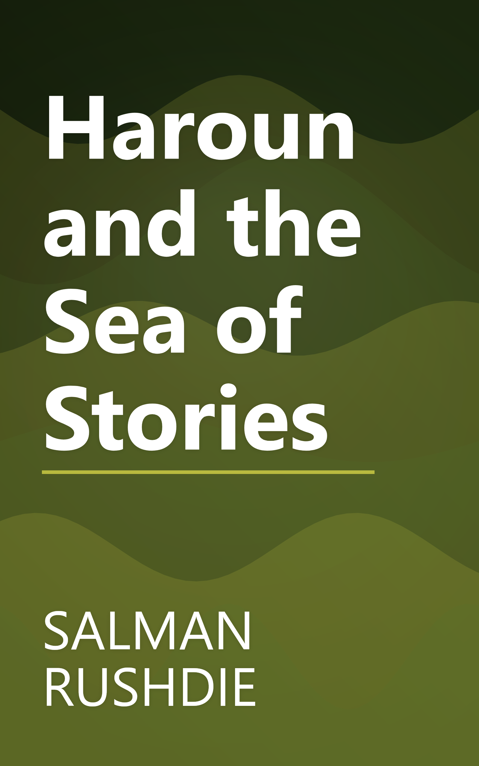 Haroun and the Sea of Stories book cover