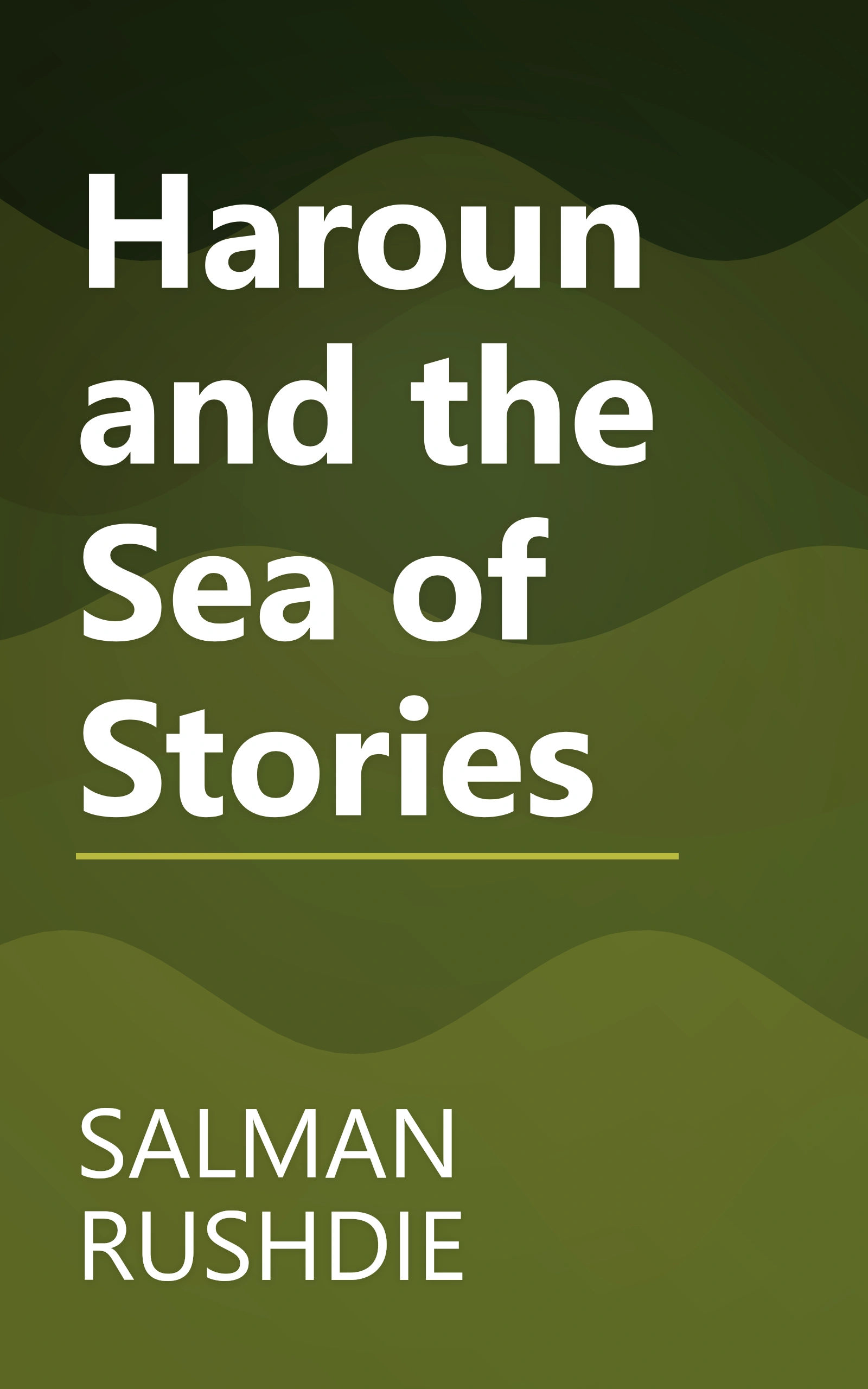 Haroun and the Sea of Stories book cover