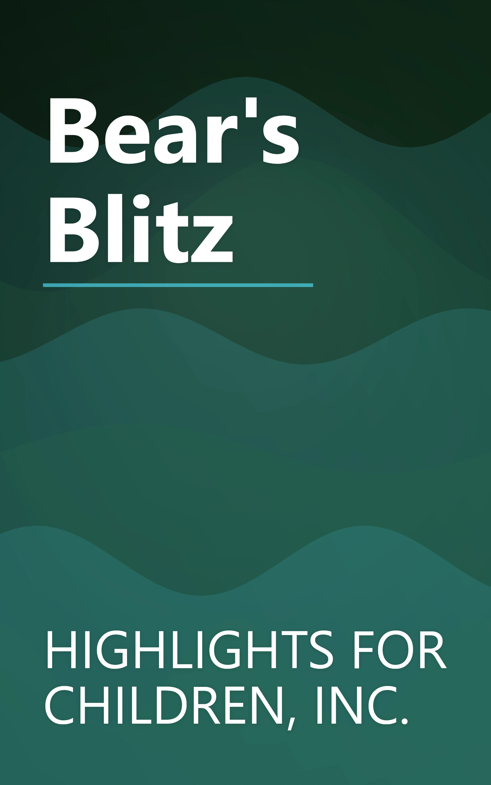 Bear's Blitz book cover