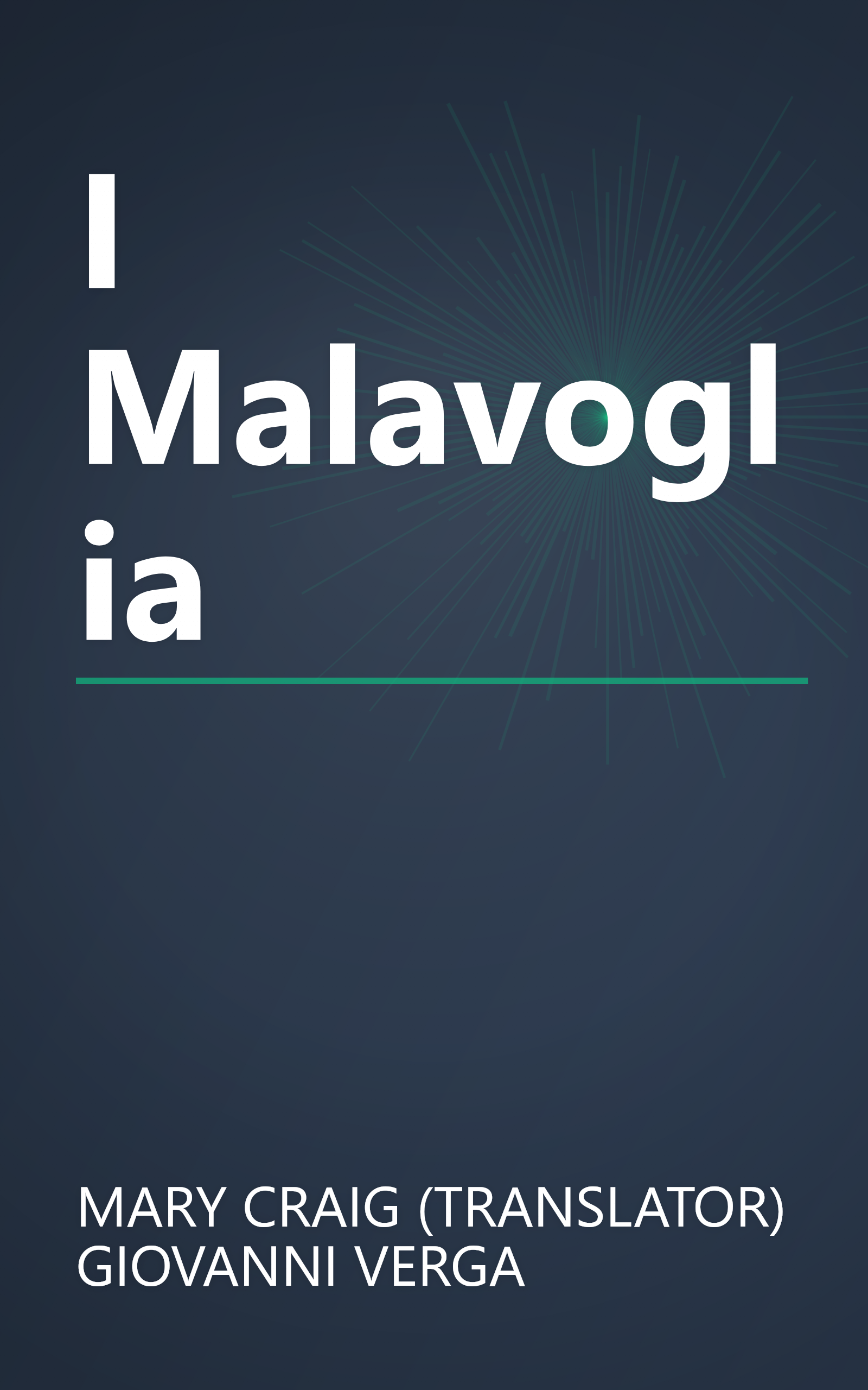 I Malavoglia book cover