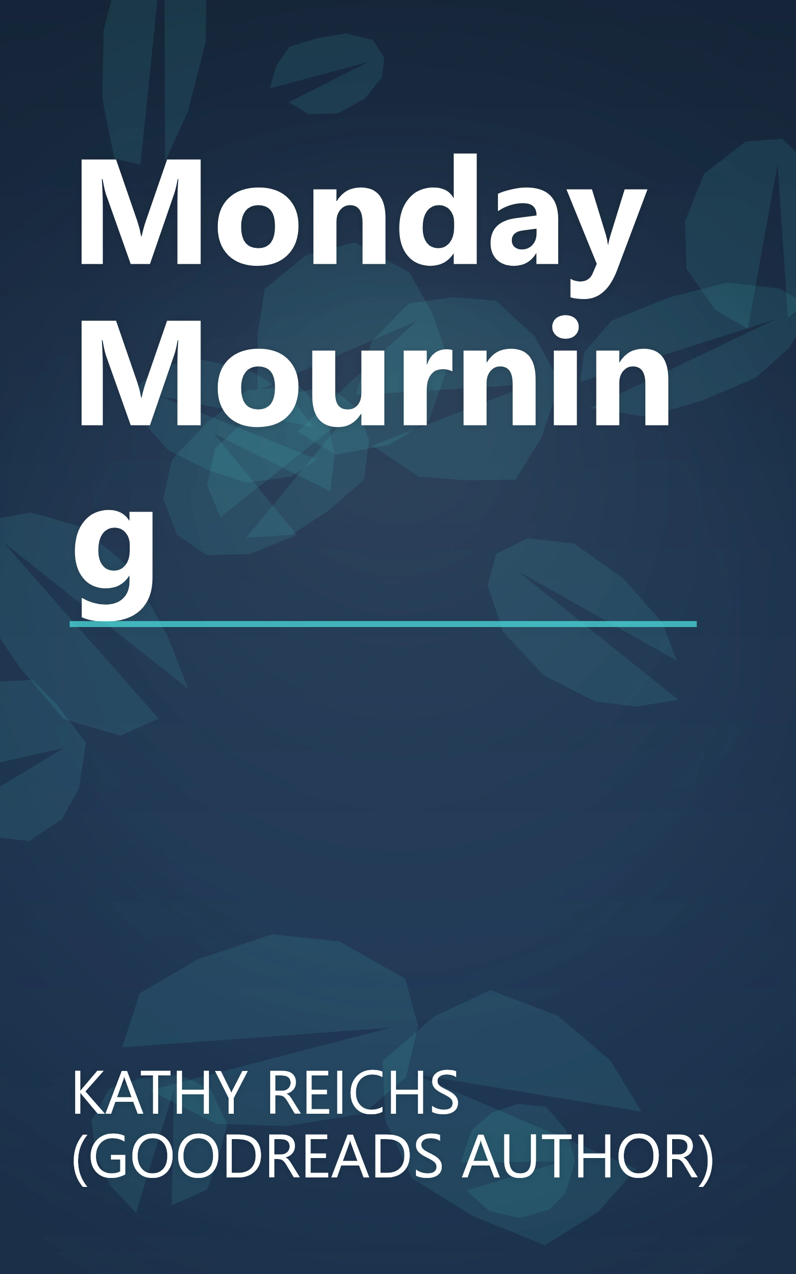 Monday Mourning book cover