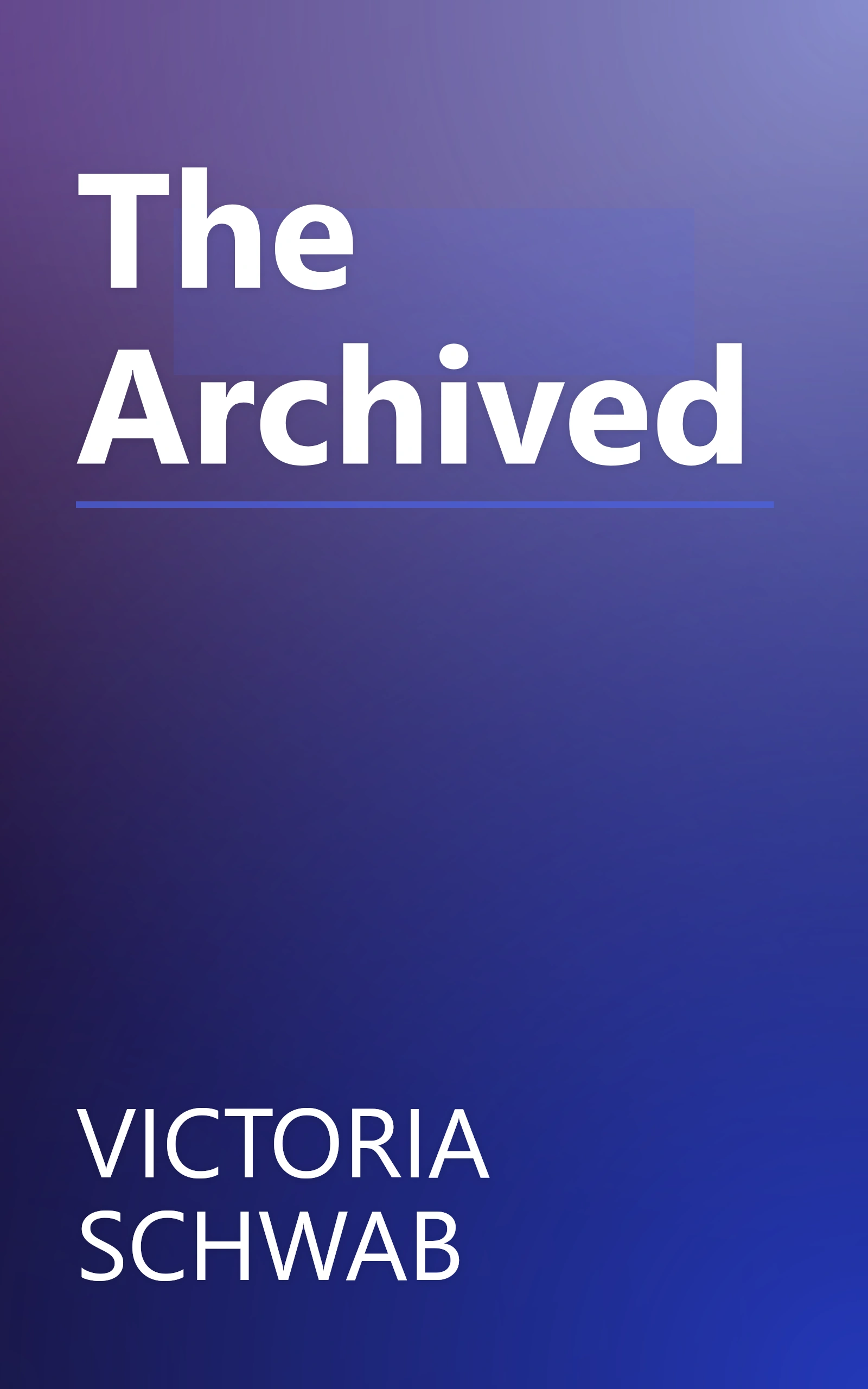 The Archived book cover