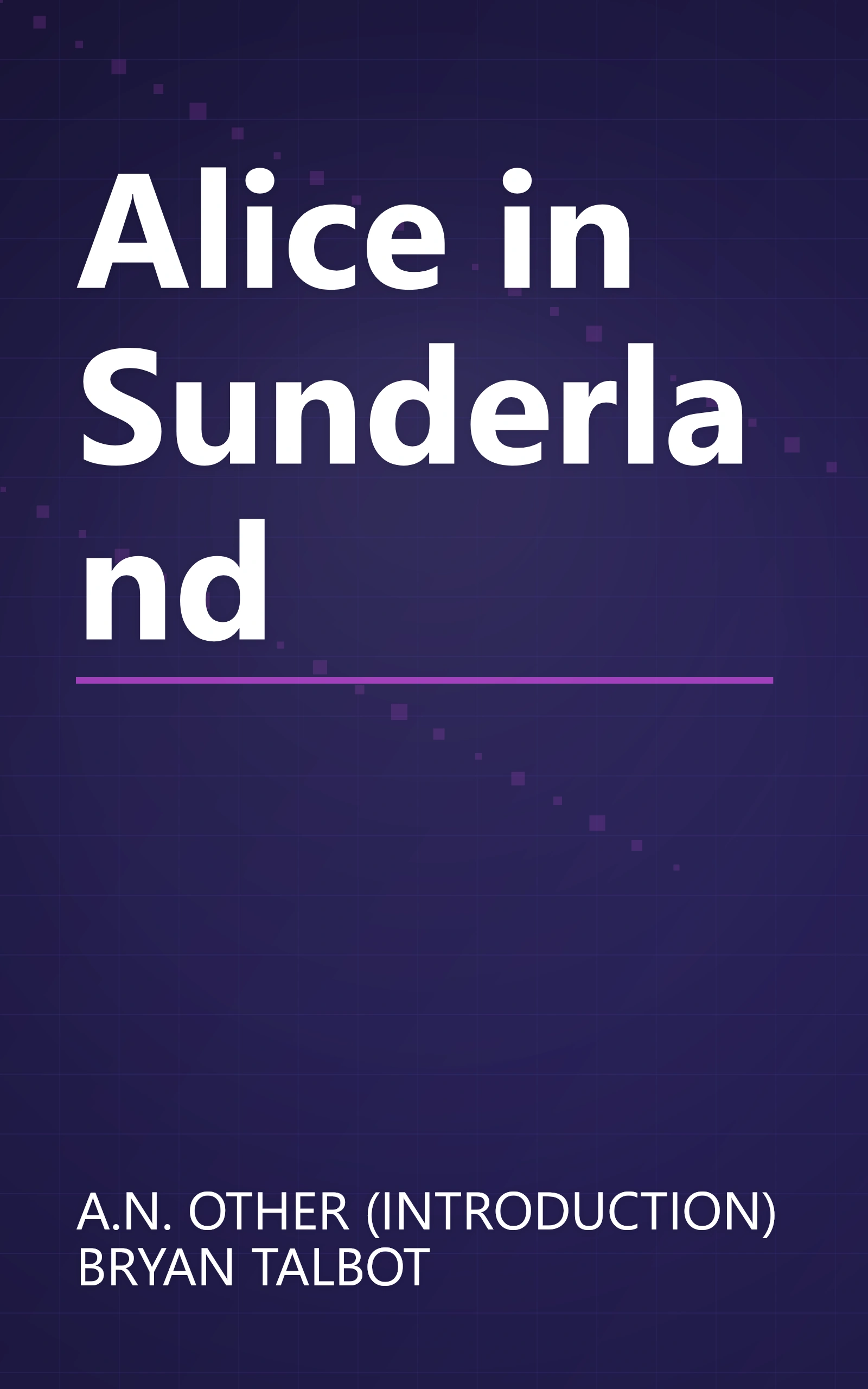Alice in Sunderland book cover
