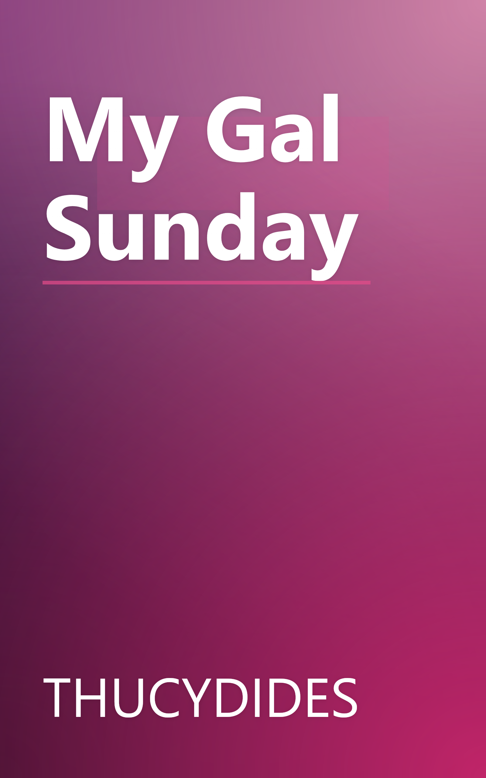 My Gal Sunday book cover