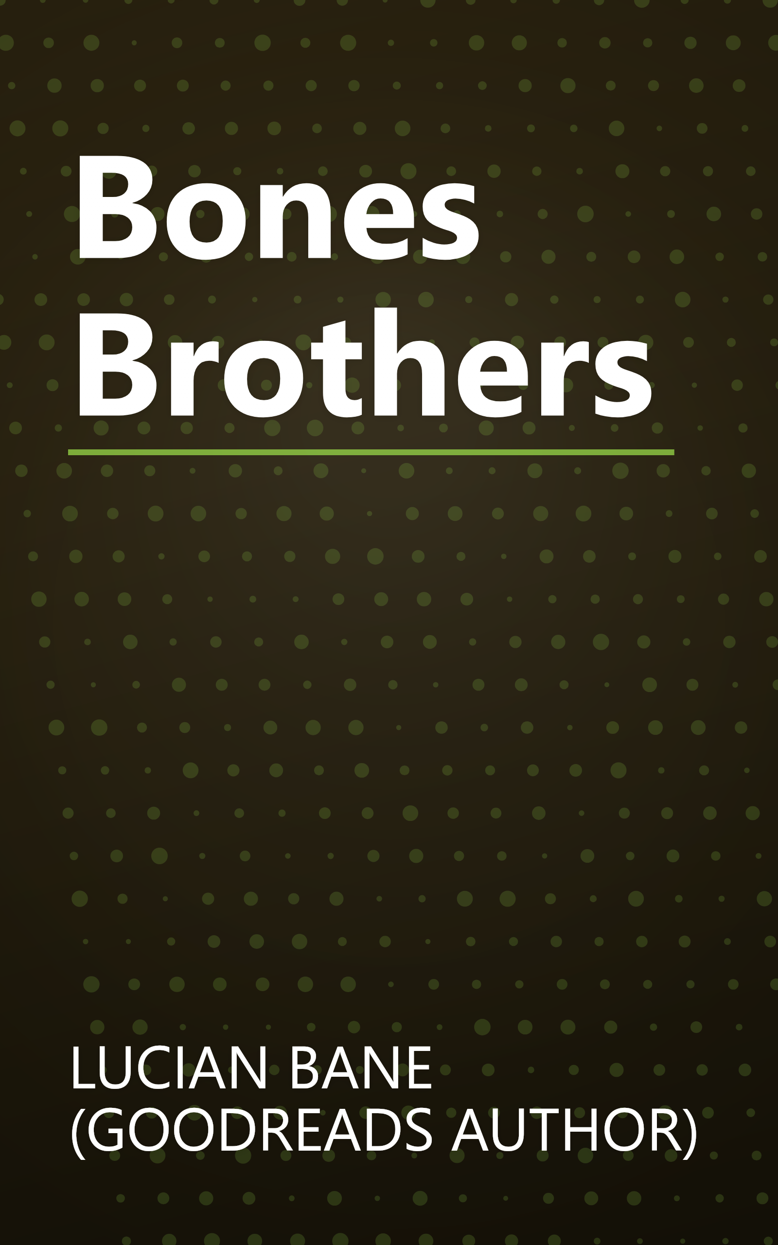 Bones Brothers book cover