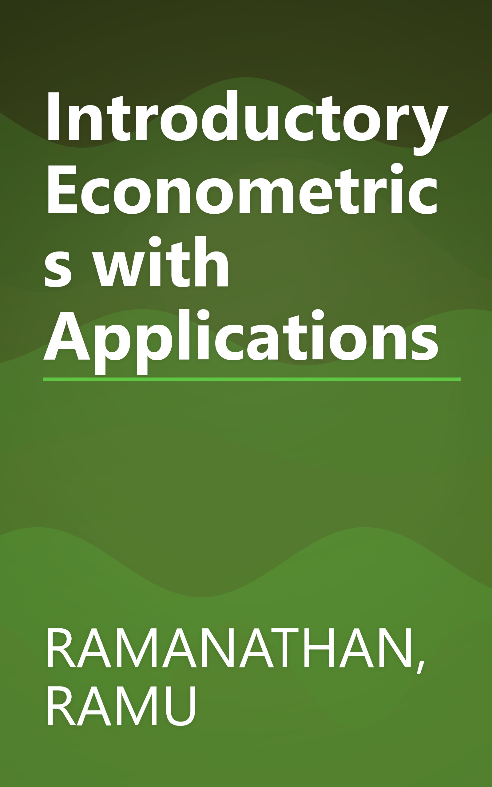 Introductory Econometrics with Applications book cover