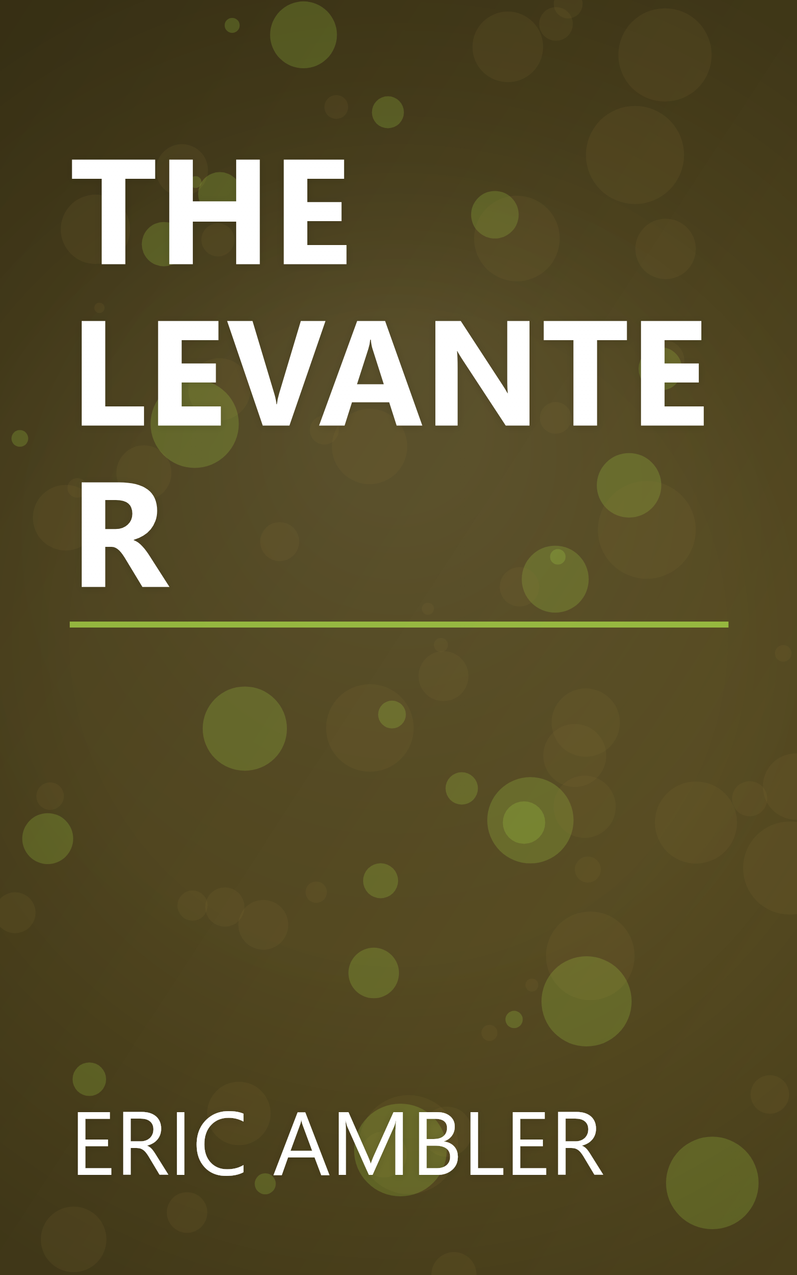 THE LEVANTER book cover