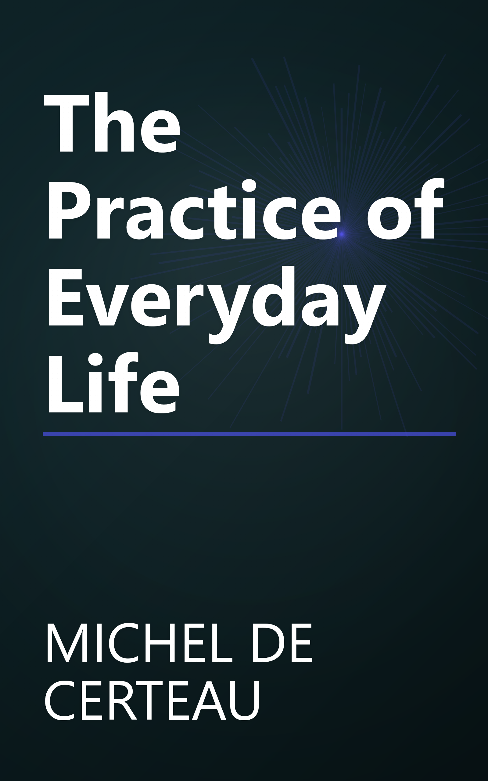 The Practice of Everyday Life book cover