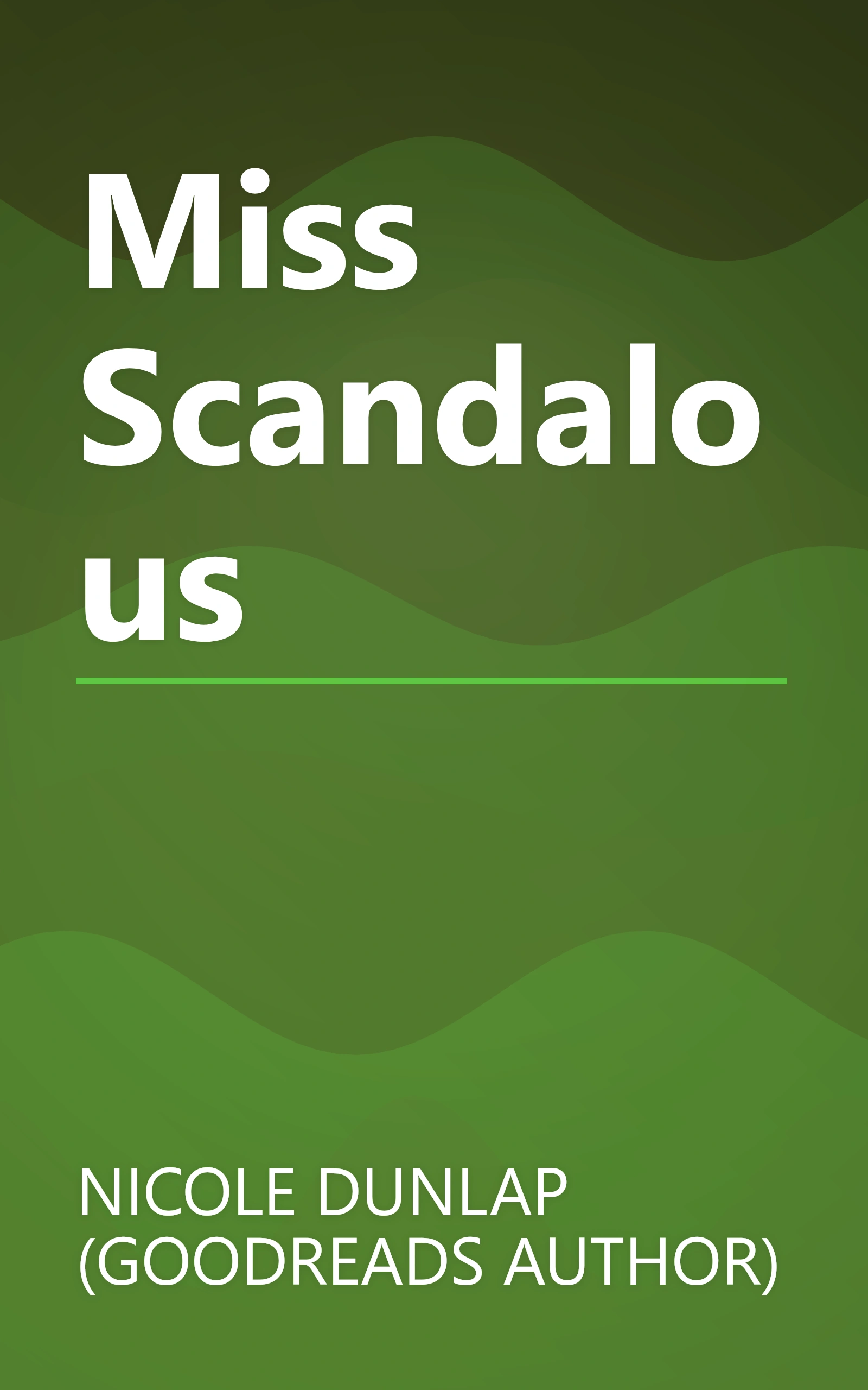 Miss Scandalous book cover