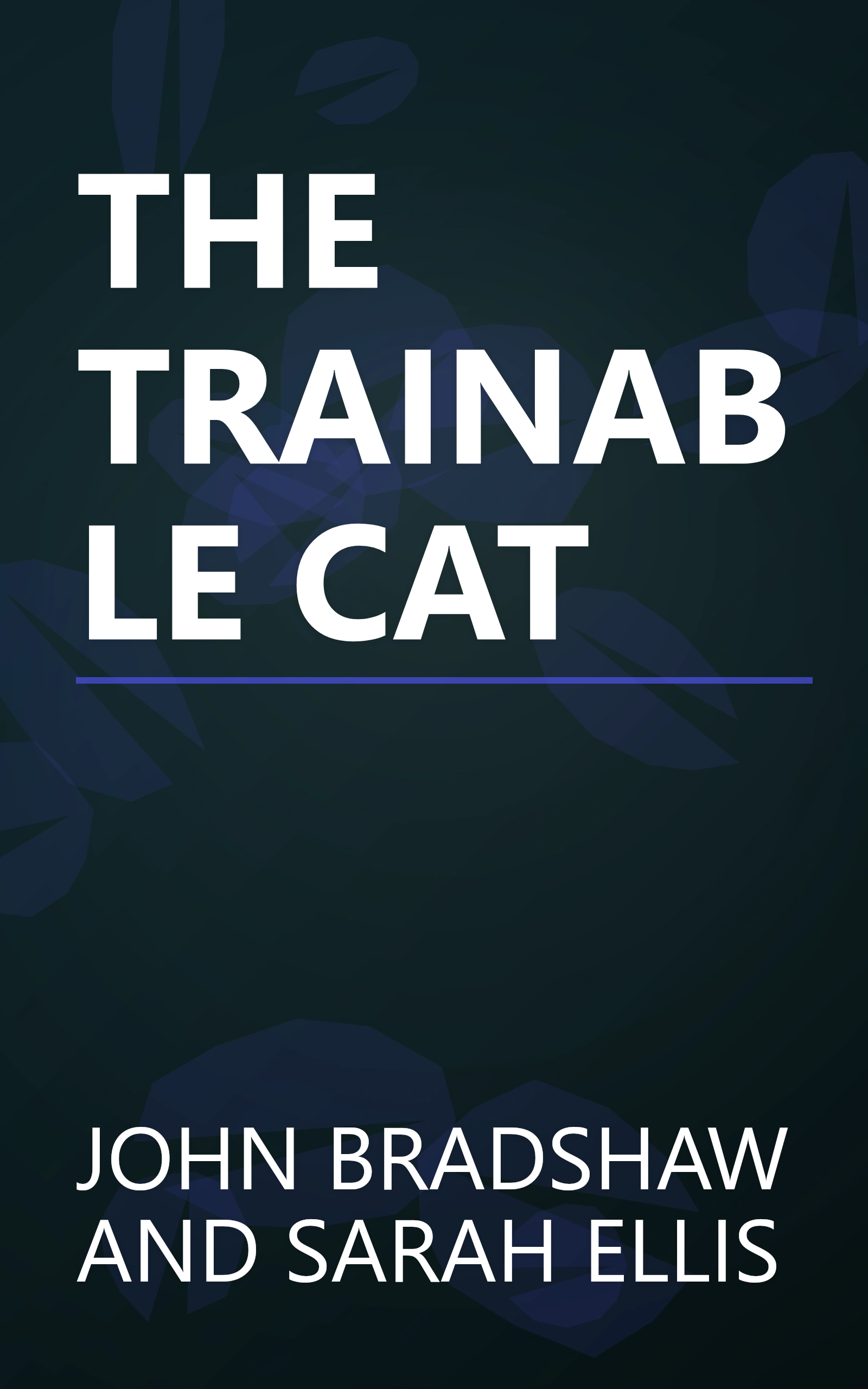 THE TRAINABLE CAT book cover