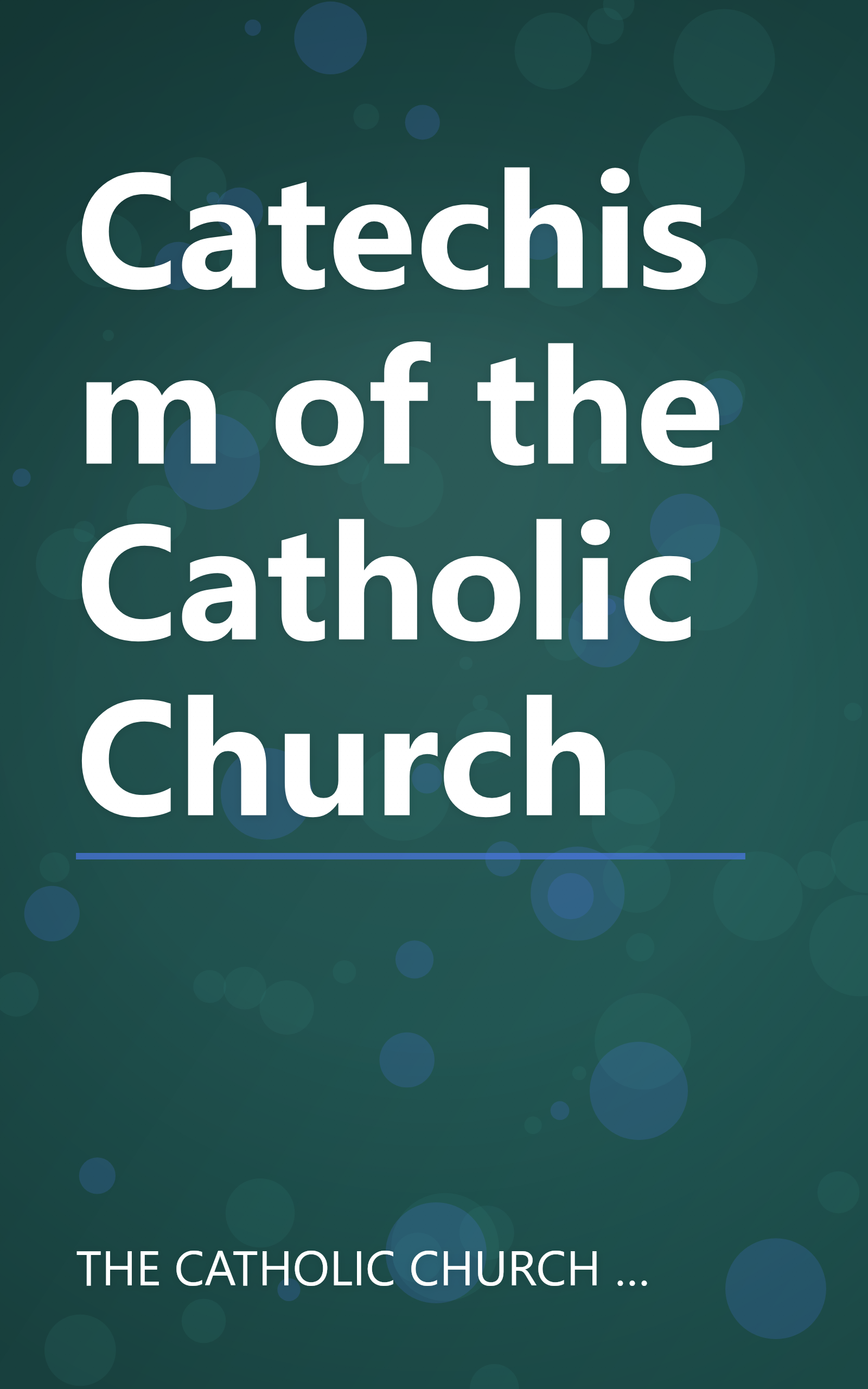 Catechism of the Catholic Church book cover