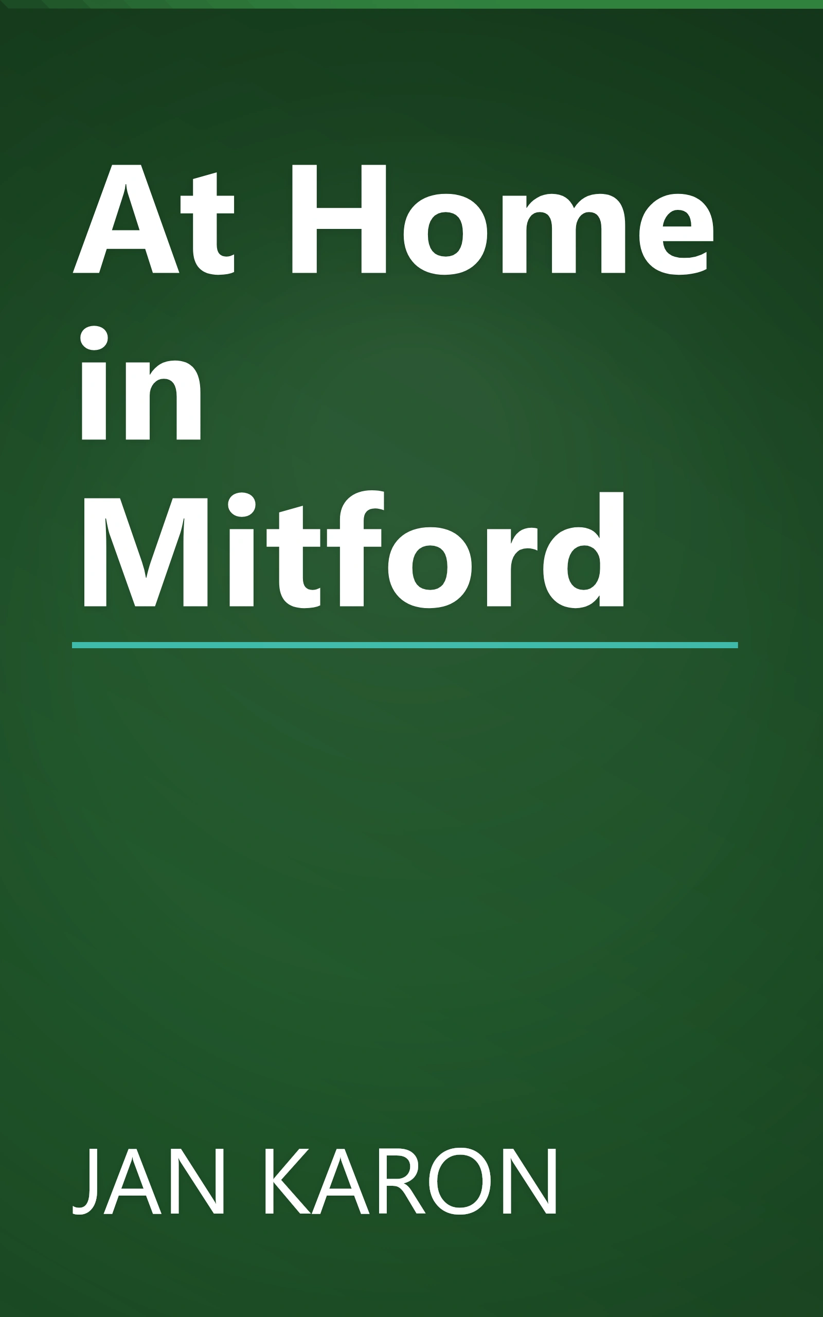 At Home in Mitford book cover