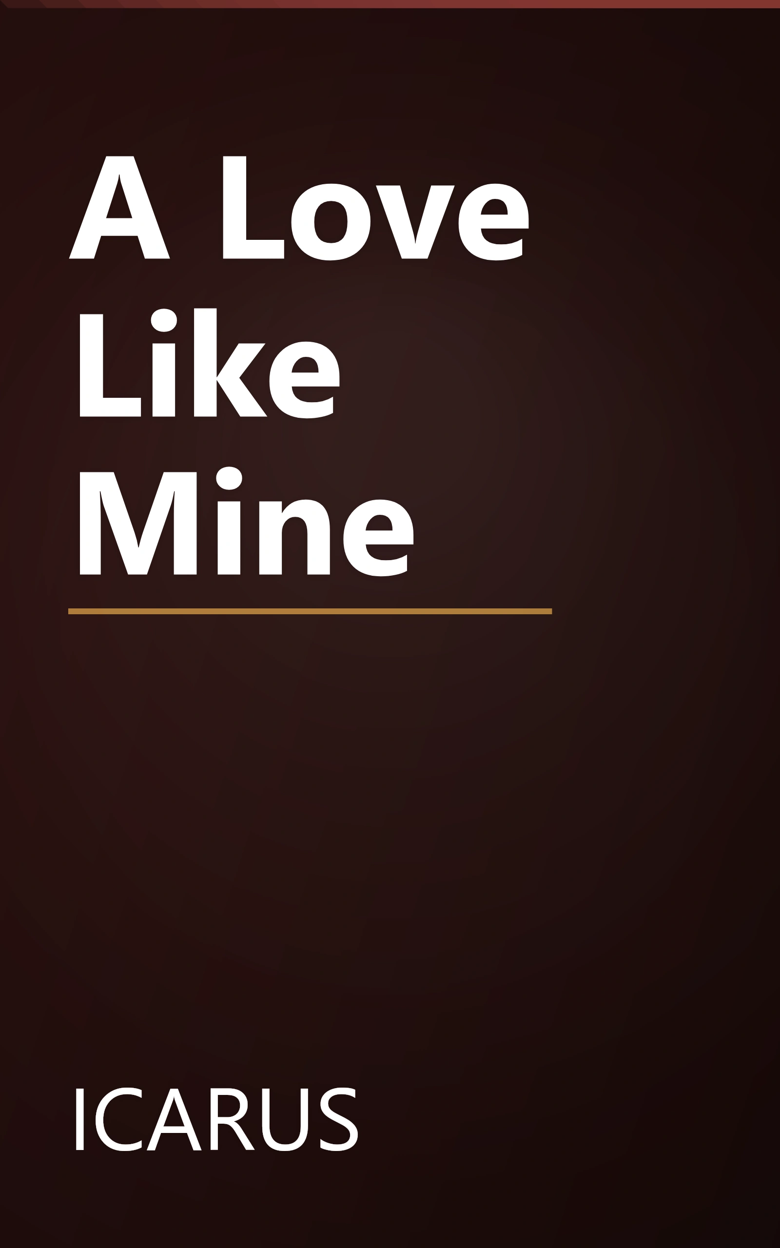 A Love Like Mine book cover