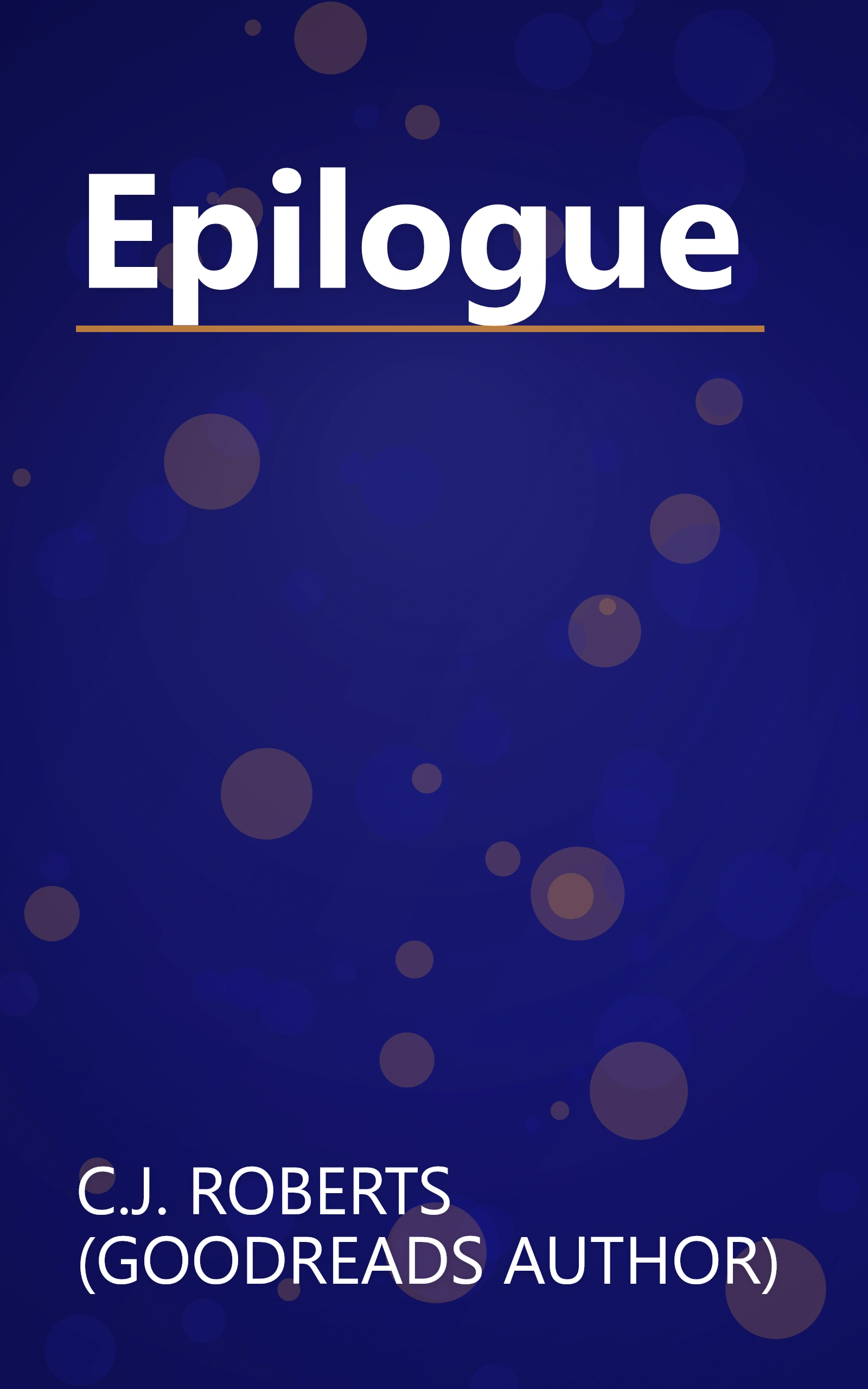 Epilogue book cover