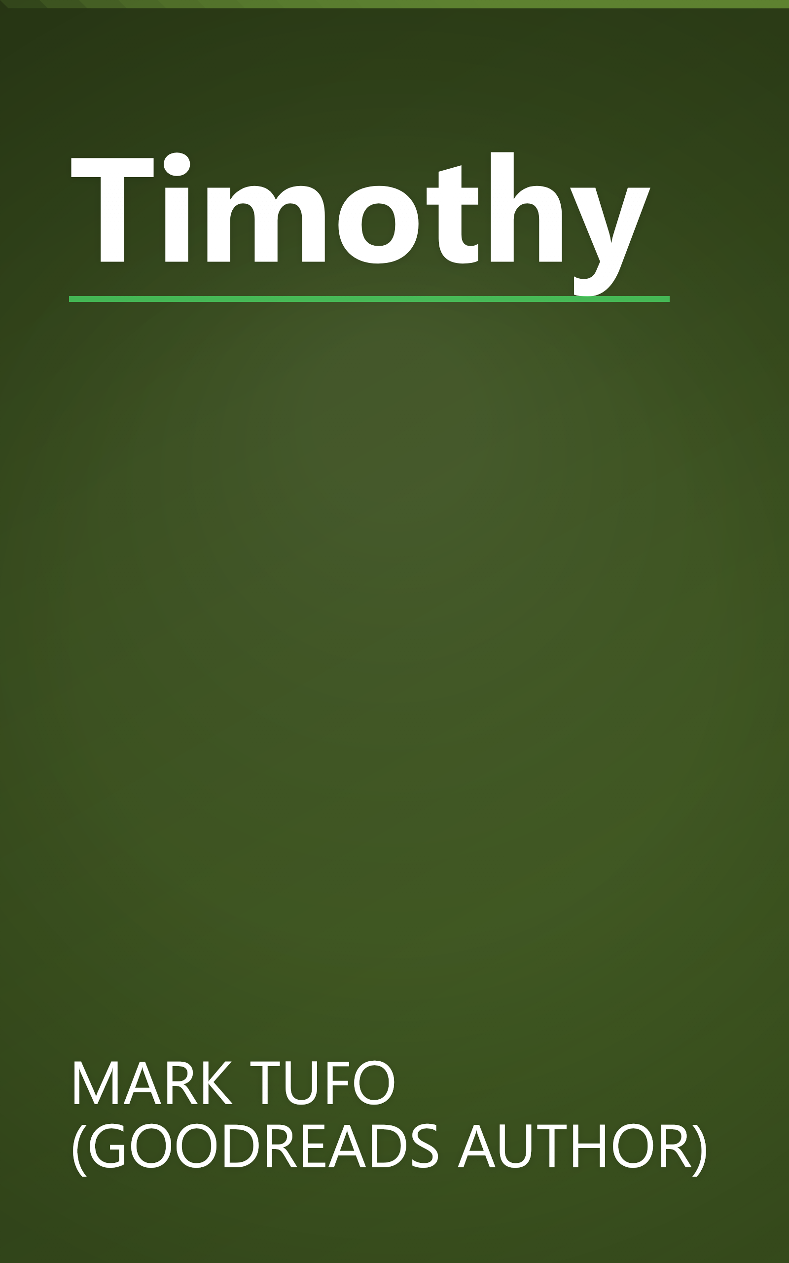 Timothy book cover