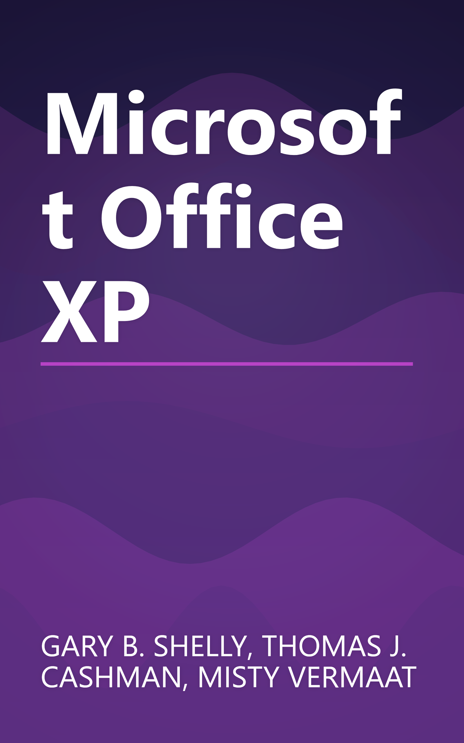 Microsoft Office XP book cover