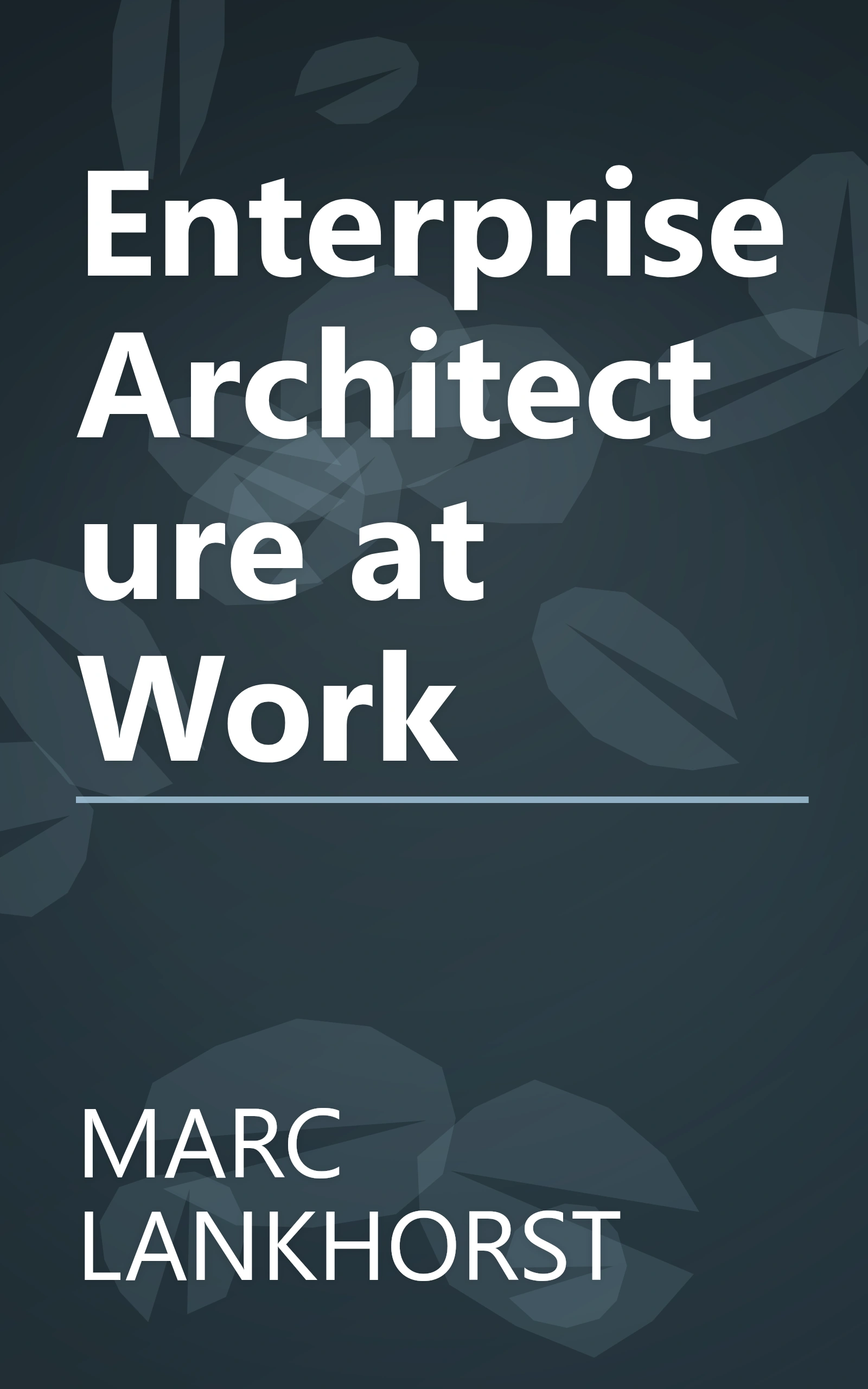 Enterprise Architecture at Work book cover