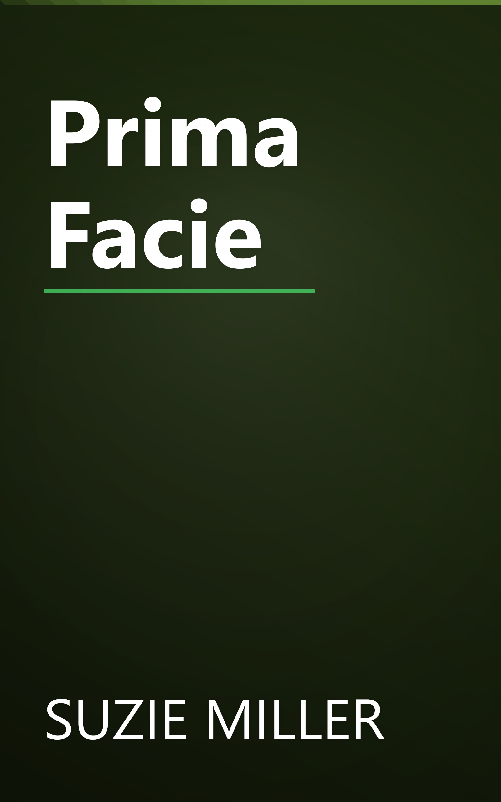 Prima Facie book cover