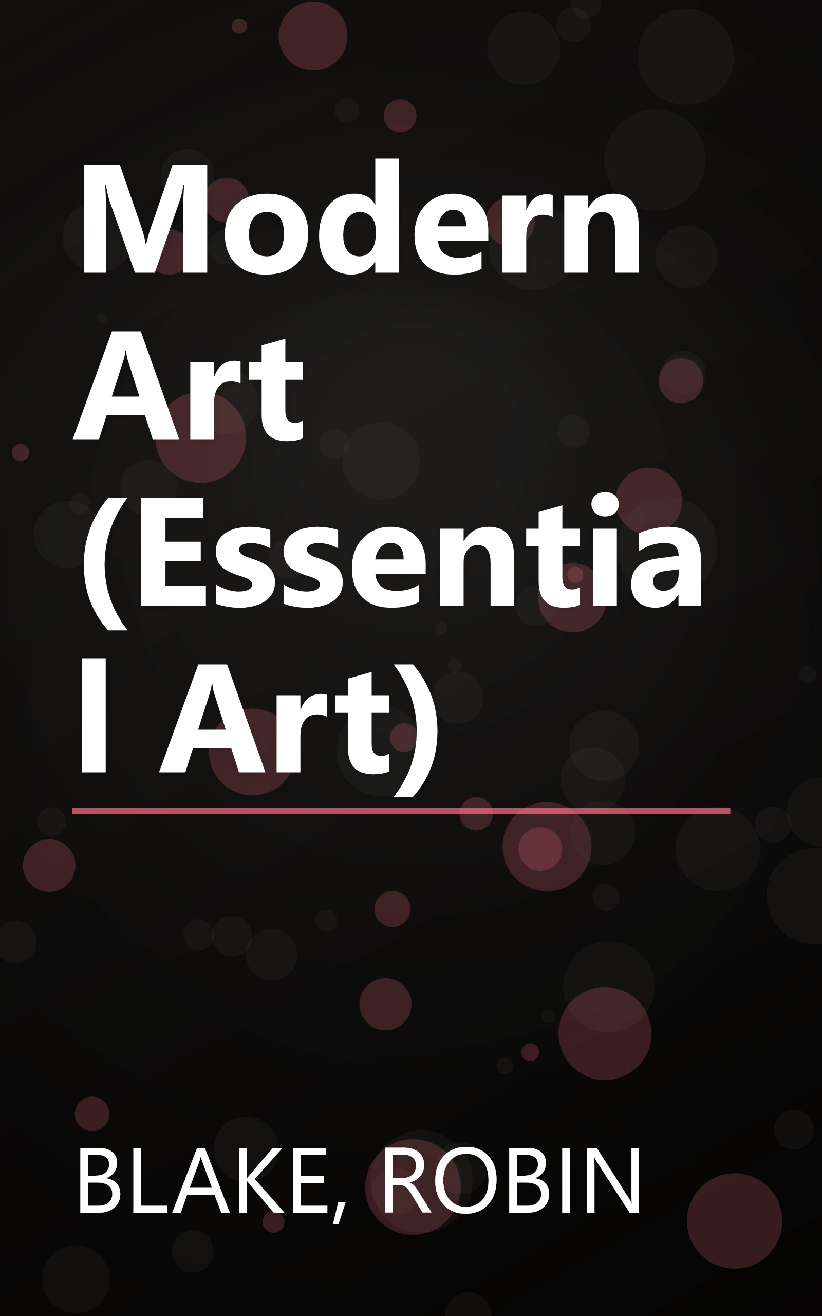 Modern Art (Essential Art) book cover