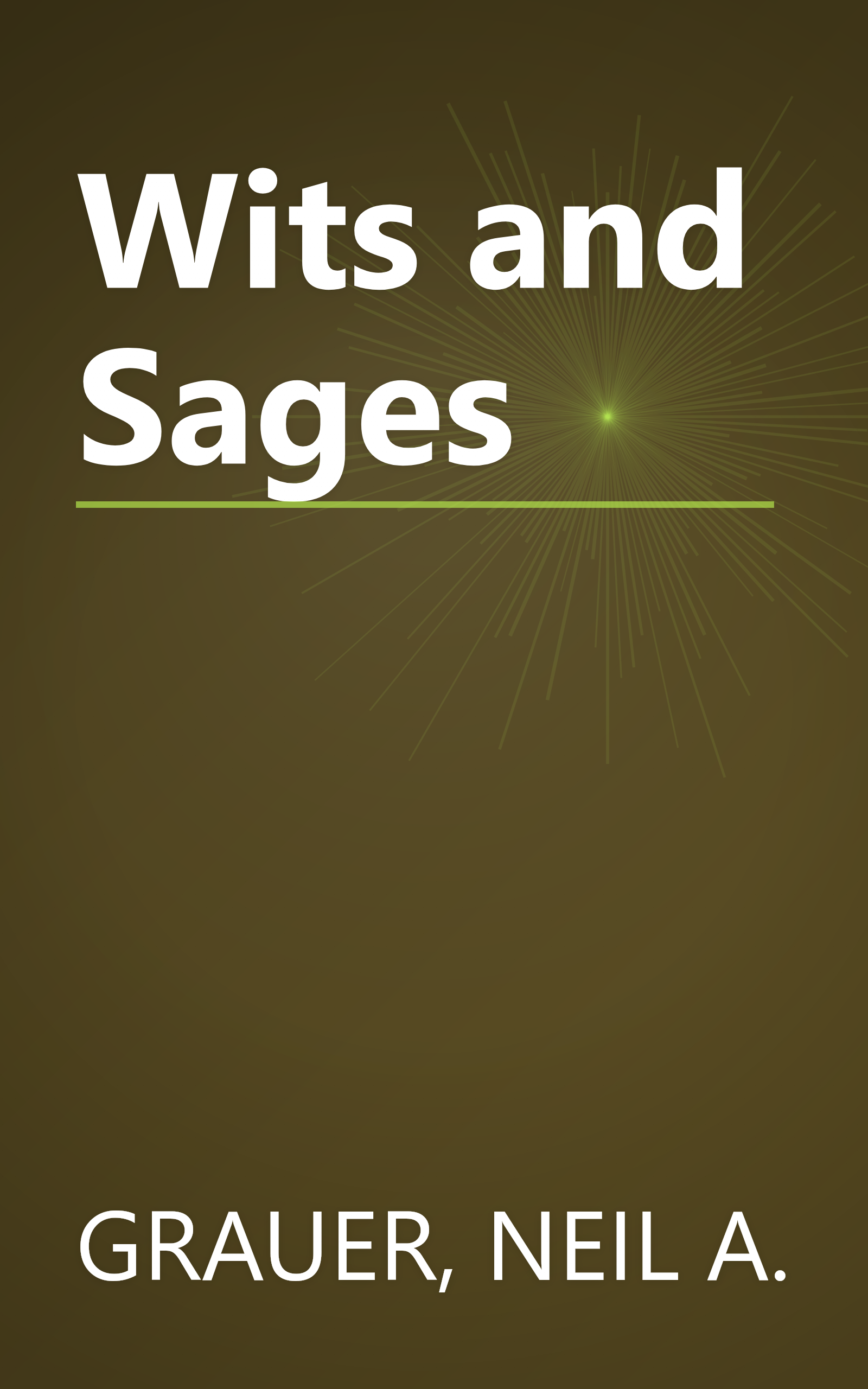 Wits and Sages book cover