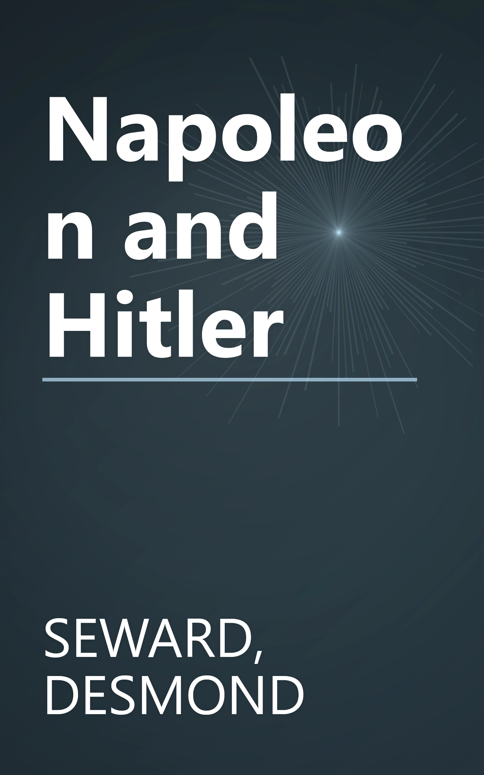 Napoleon and Hitler book cover
