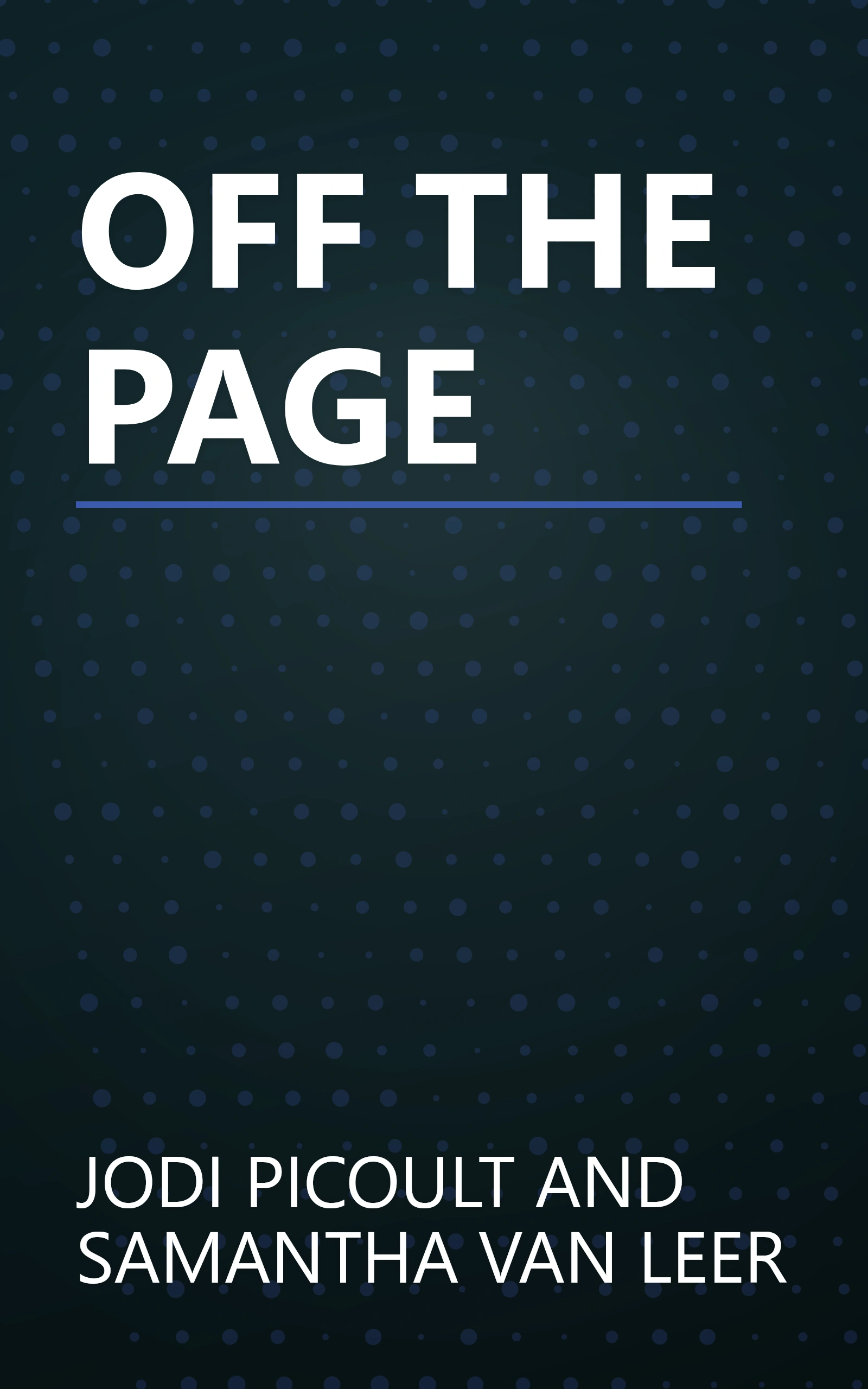 OFF THE PAGE book cover