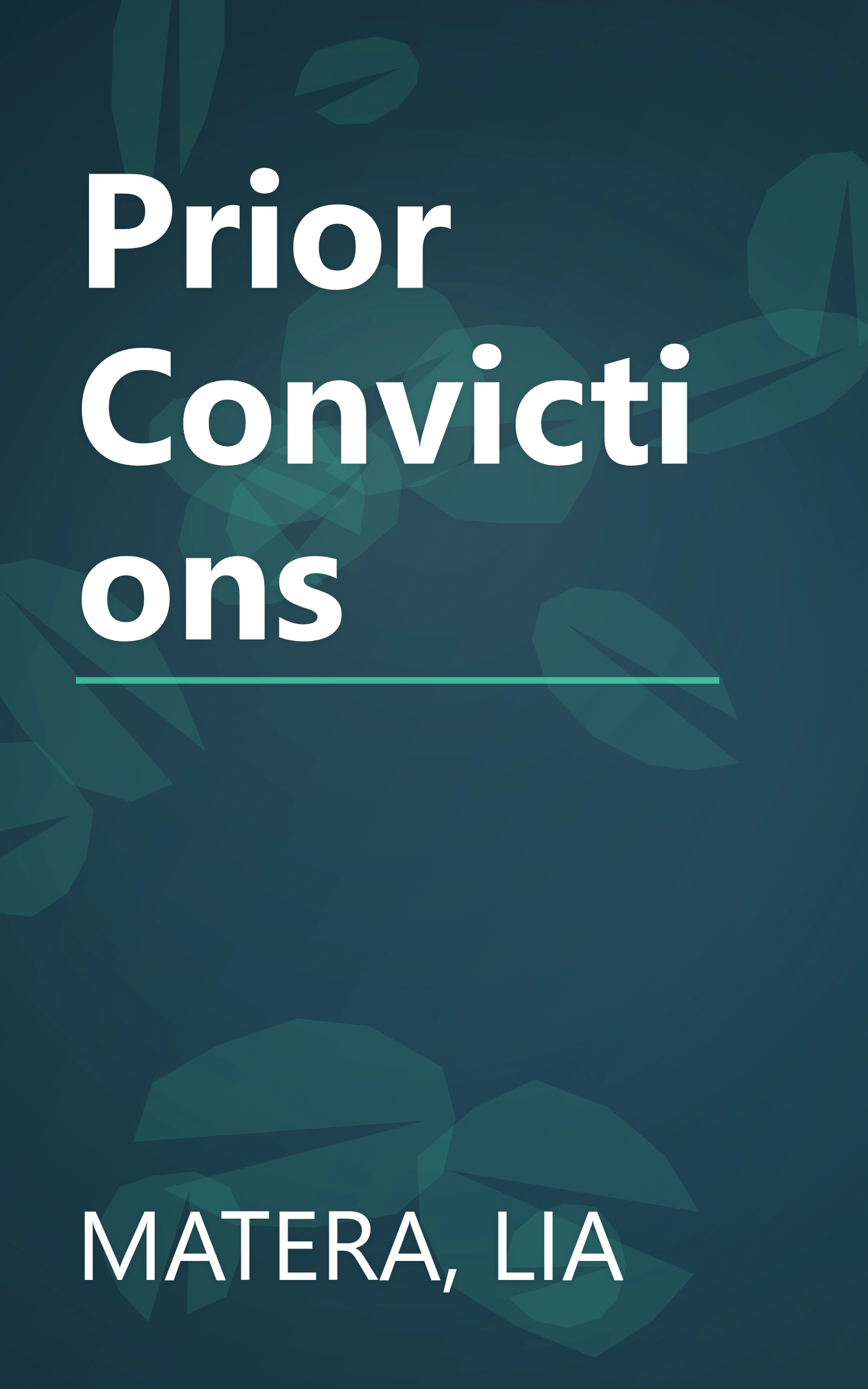 Prior Convictions book cover